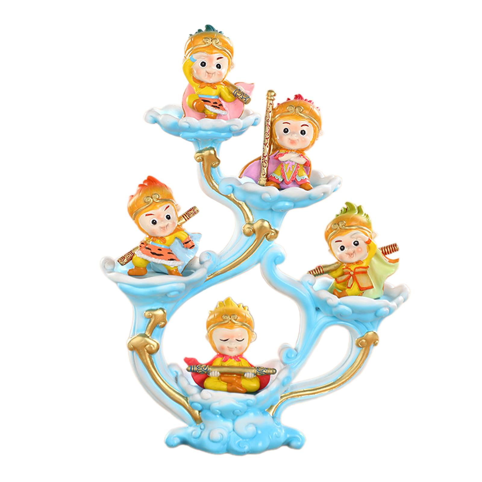 APLVFFZH Figurine Small Sculpture Art Crafts Animal Creative Decorative ...