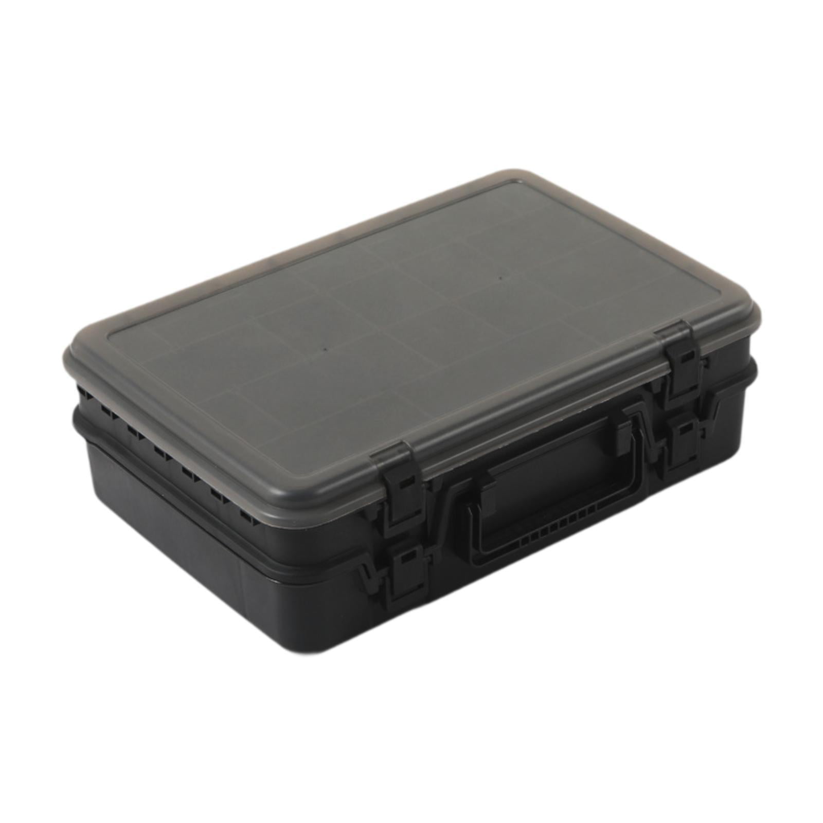 APLVFFZH Fishing Tackle Box Compact Compartments Squid Jig Hooks Box ...