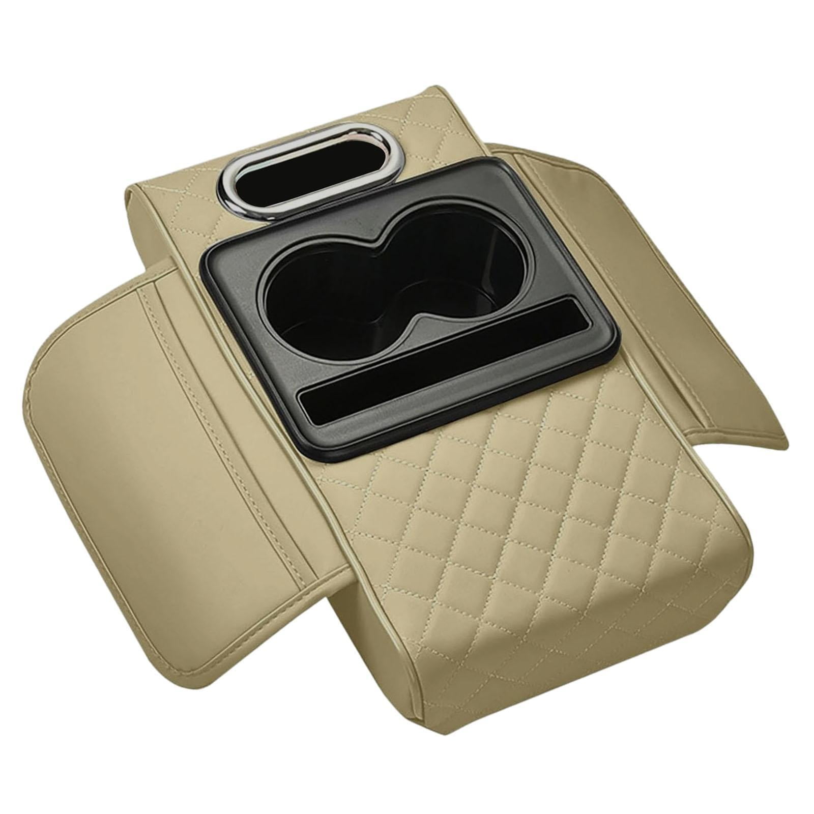 APLVFFZH Generic Car Center Pad Anti Slip with Cup Holder for Sedan ...