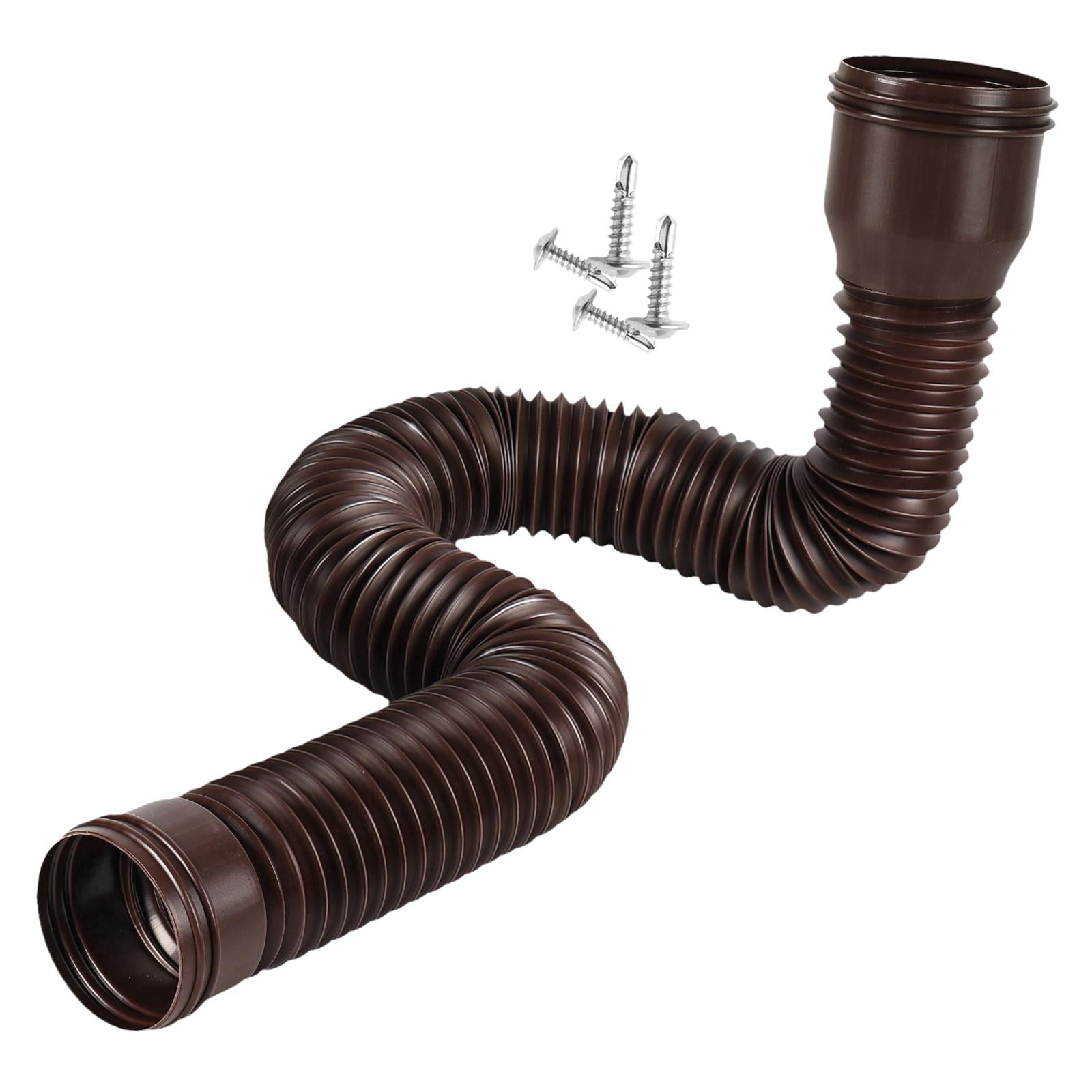 APLVFFZH Gutter Downspout Spout Extension Universal Rainwater Drainage ...