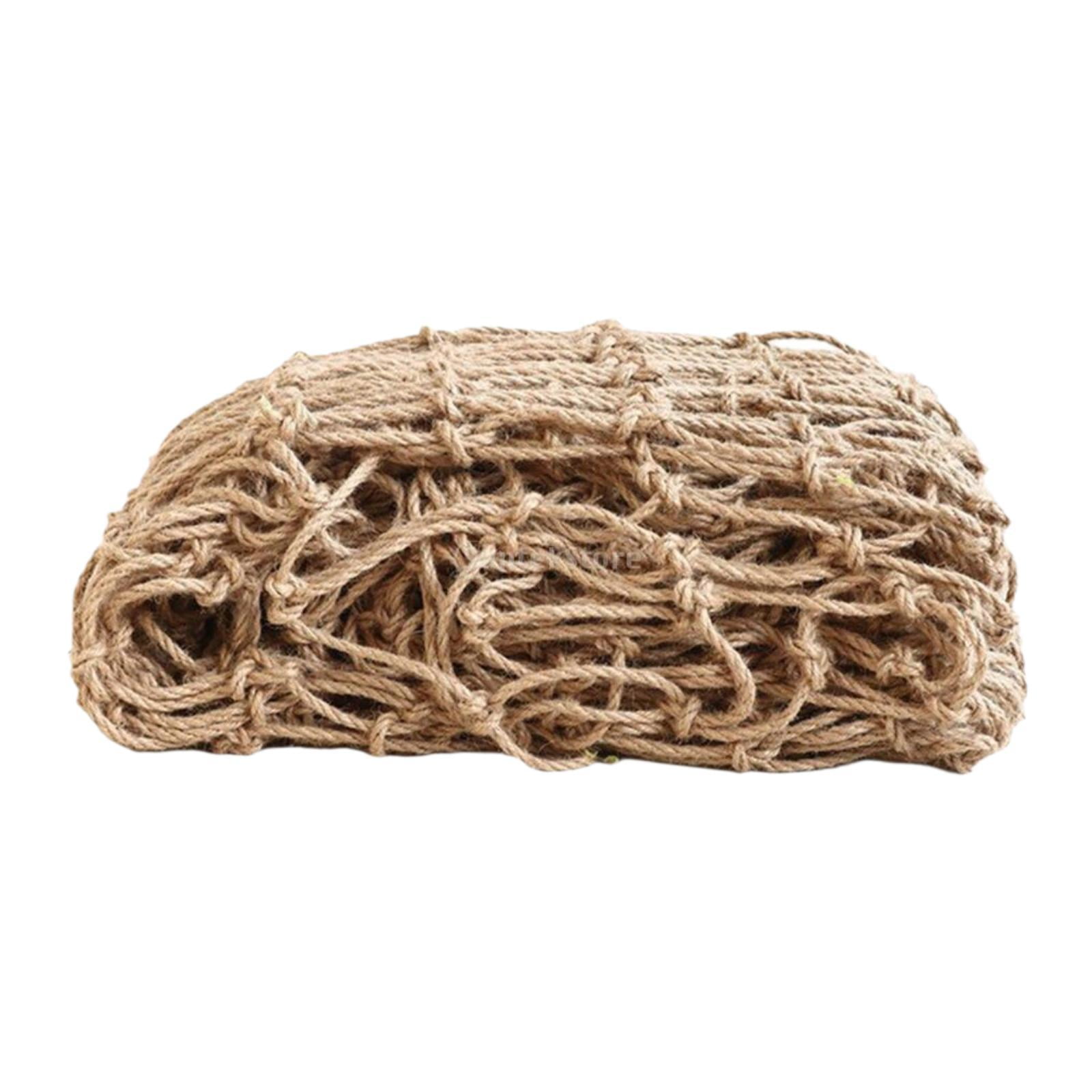 APLVFFZH Hemp Ropes Net Anti Fall Resistant ting Protection Net for ...