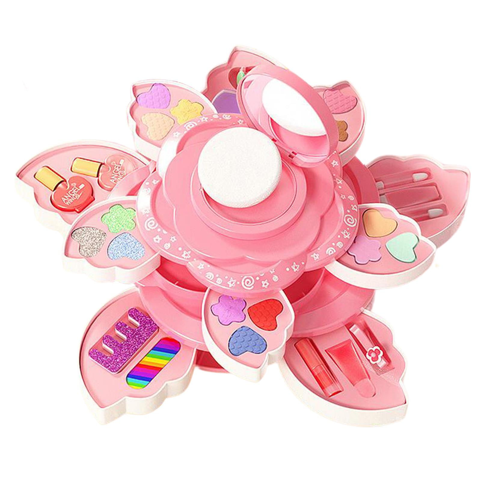 APLVFFZH Kids Makeup Kit Pretend Play Party Toys Set Fashion Washable ...