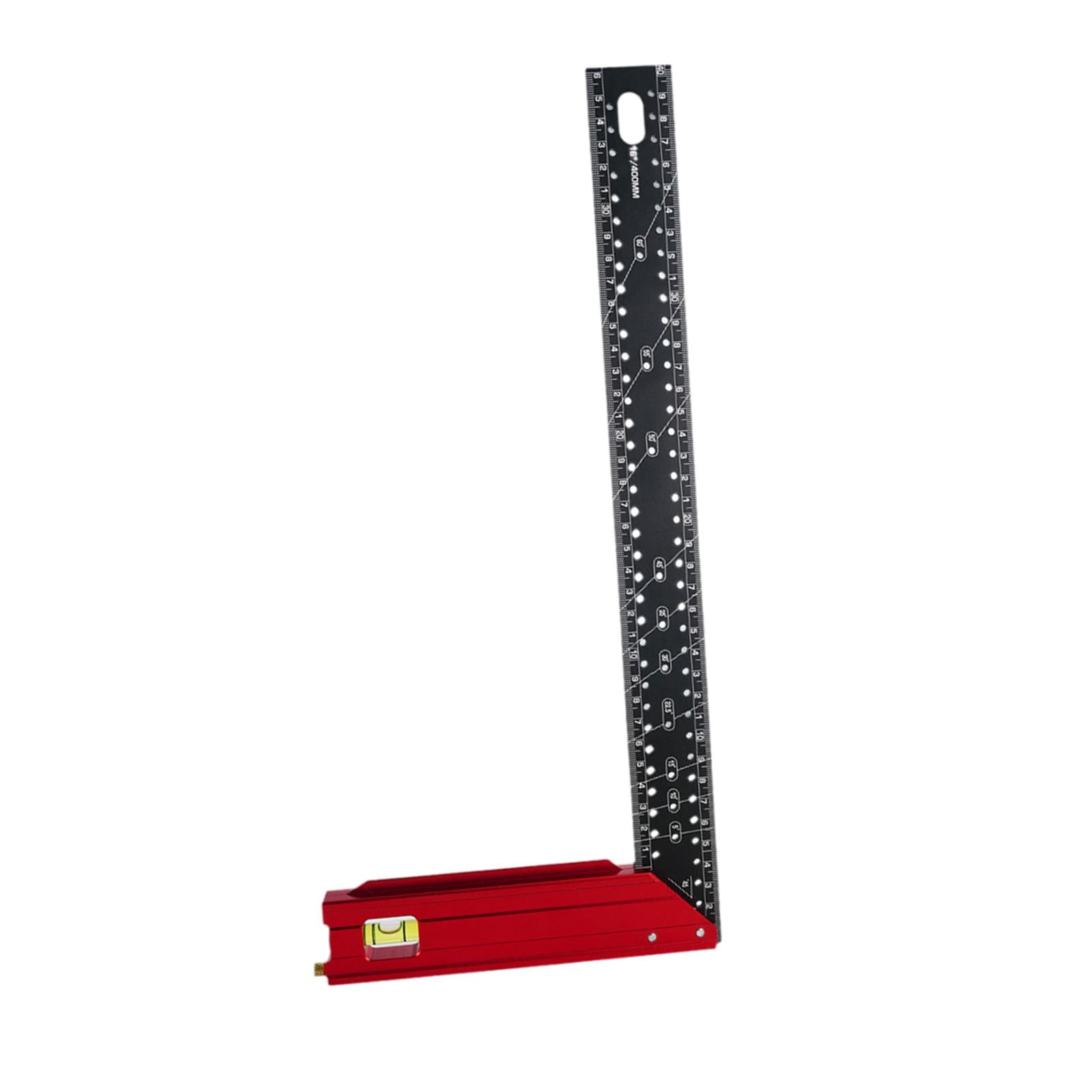 APLVFFZH L Square Ruler Lightweight Scale Ruler for Art Framing Hobby ...