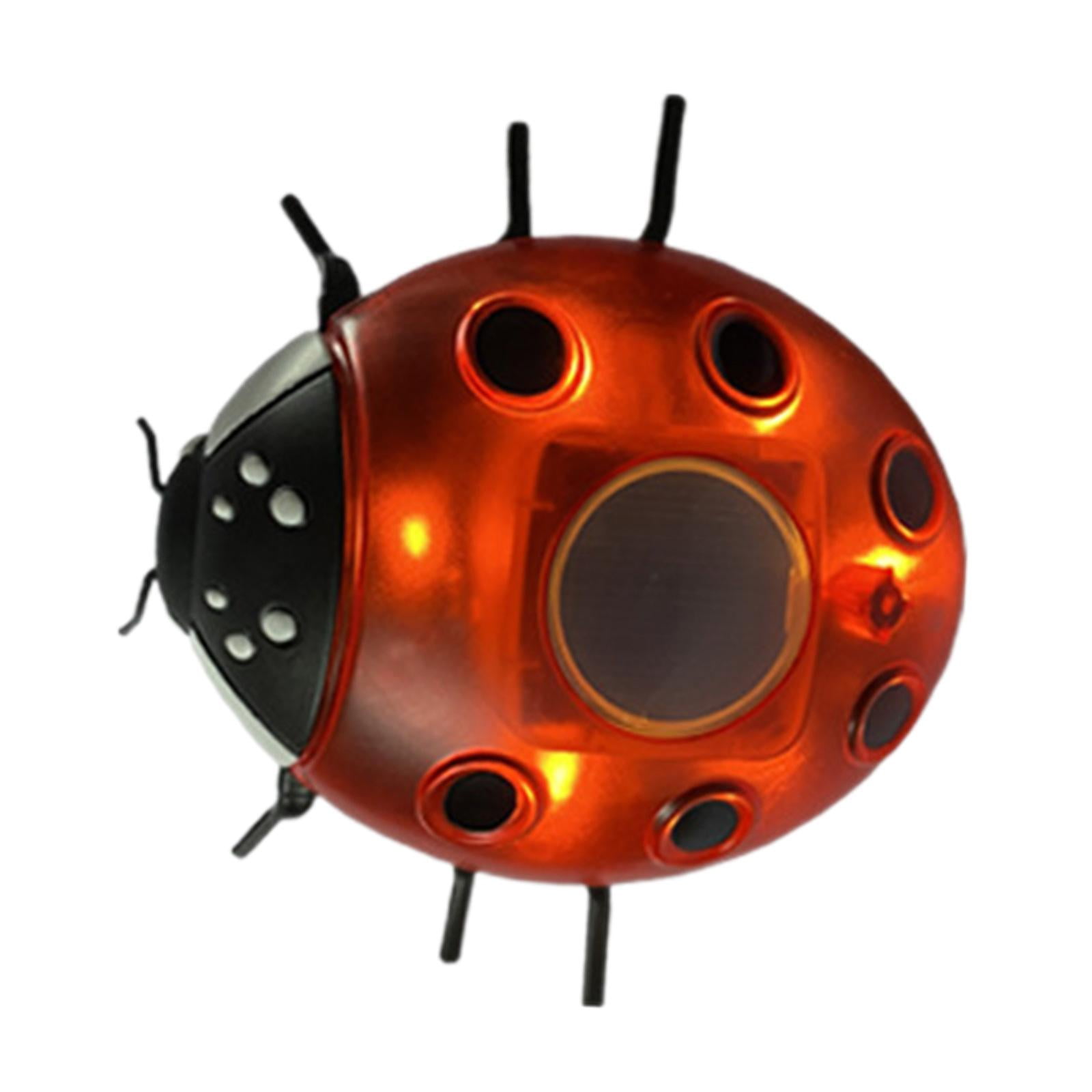 APLVFFZH Ladybug Garden Ornaments Outdoor with Solar Lights Backyard ...