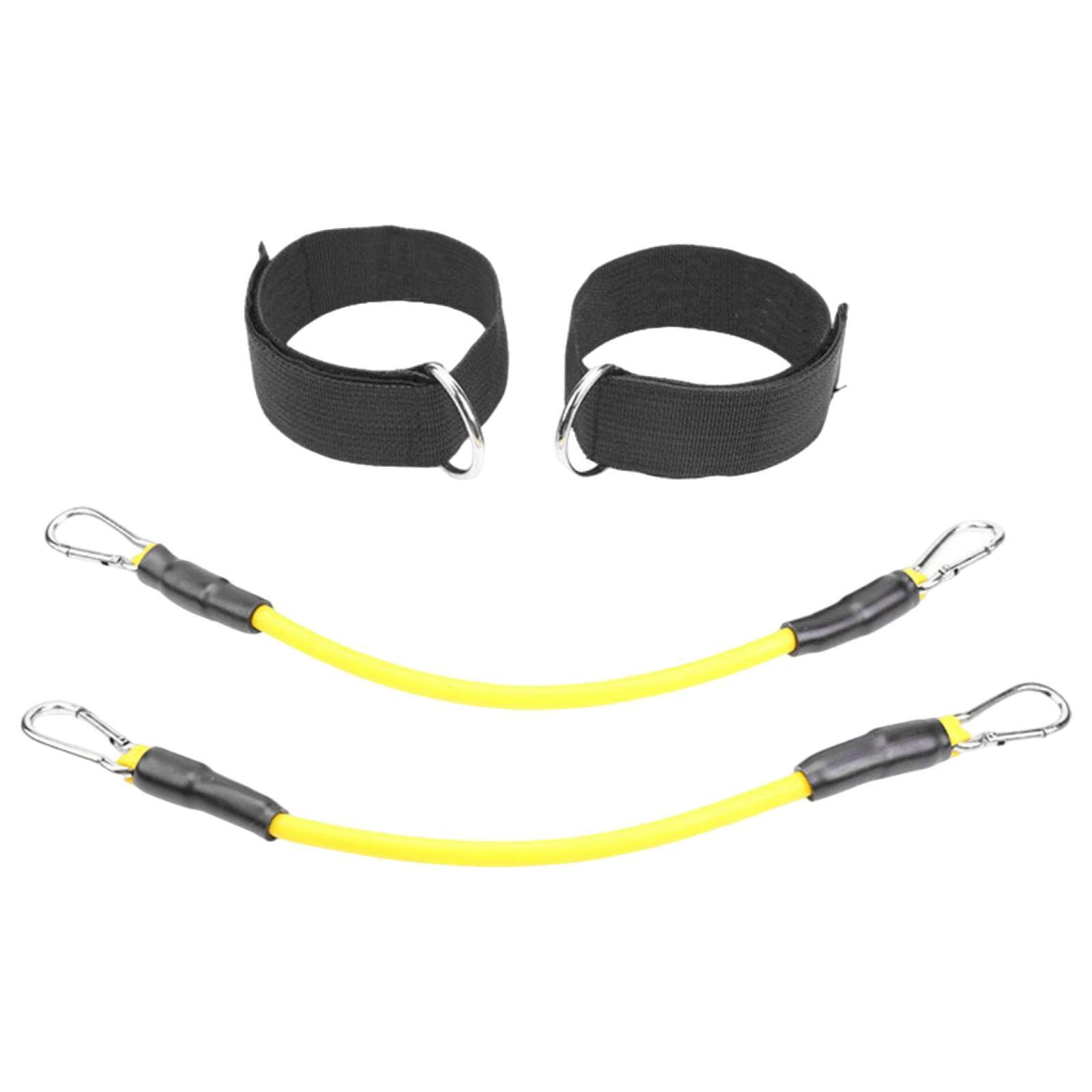 APLVFFZH Legs Resistance Bands Adjustable with Ankle Cuffs Useful Ankle ...