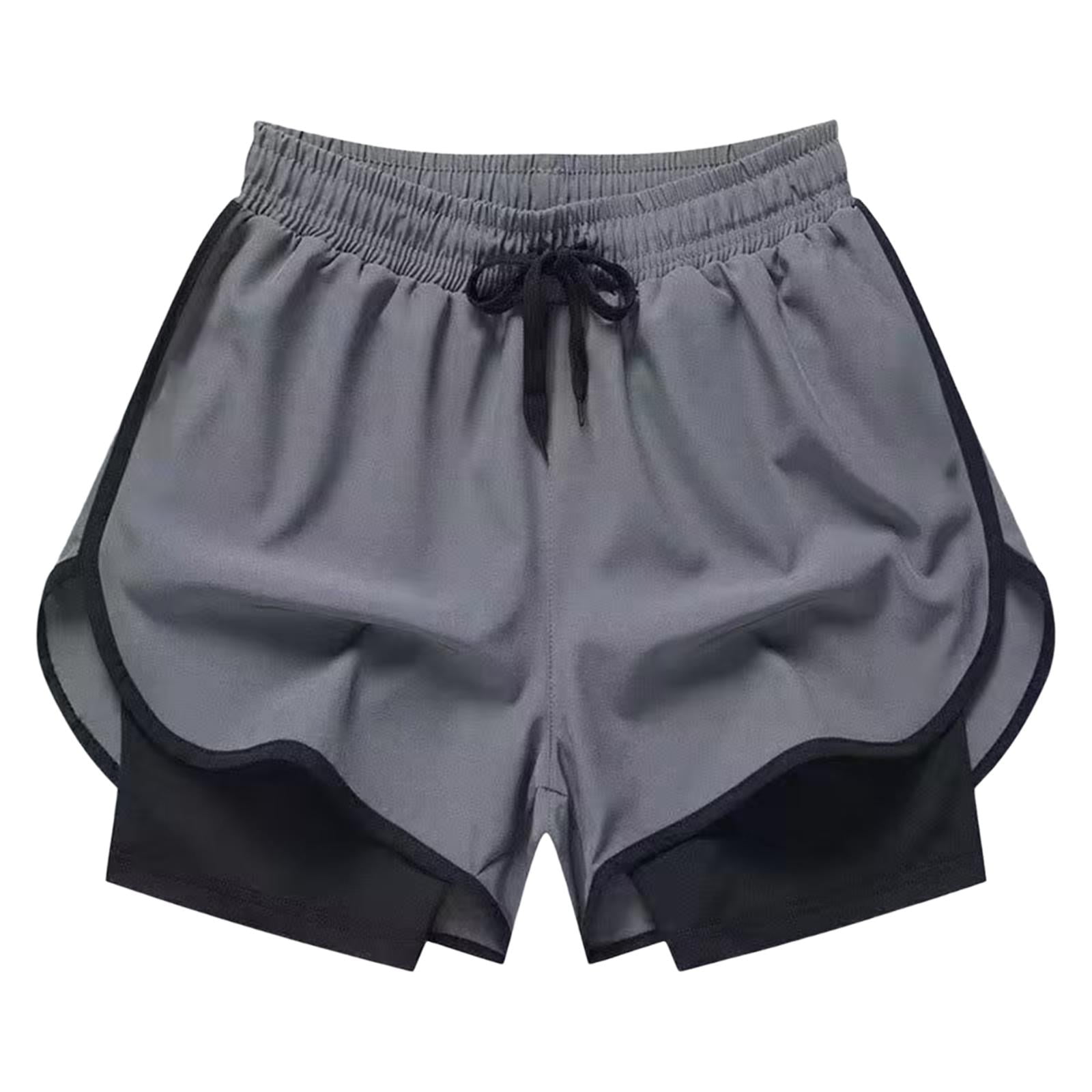 APLVFFZH Men's Workout Shorts Athletic Running Shorts for Exercise ...