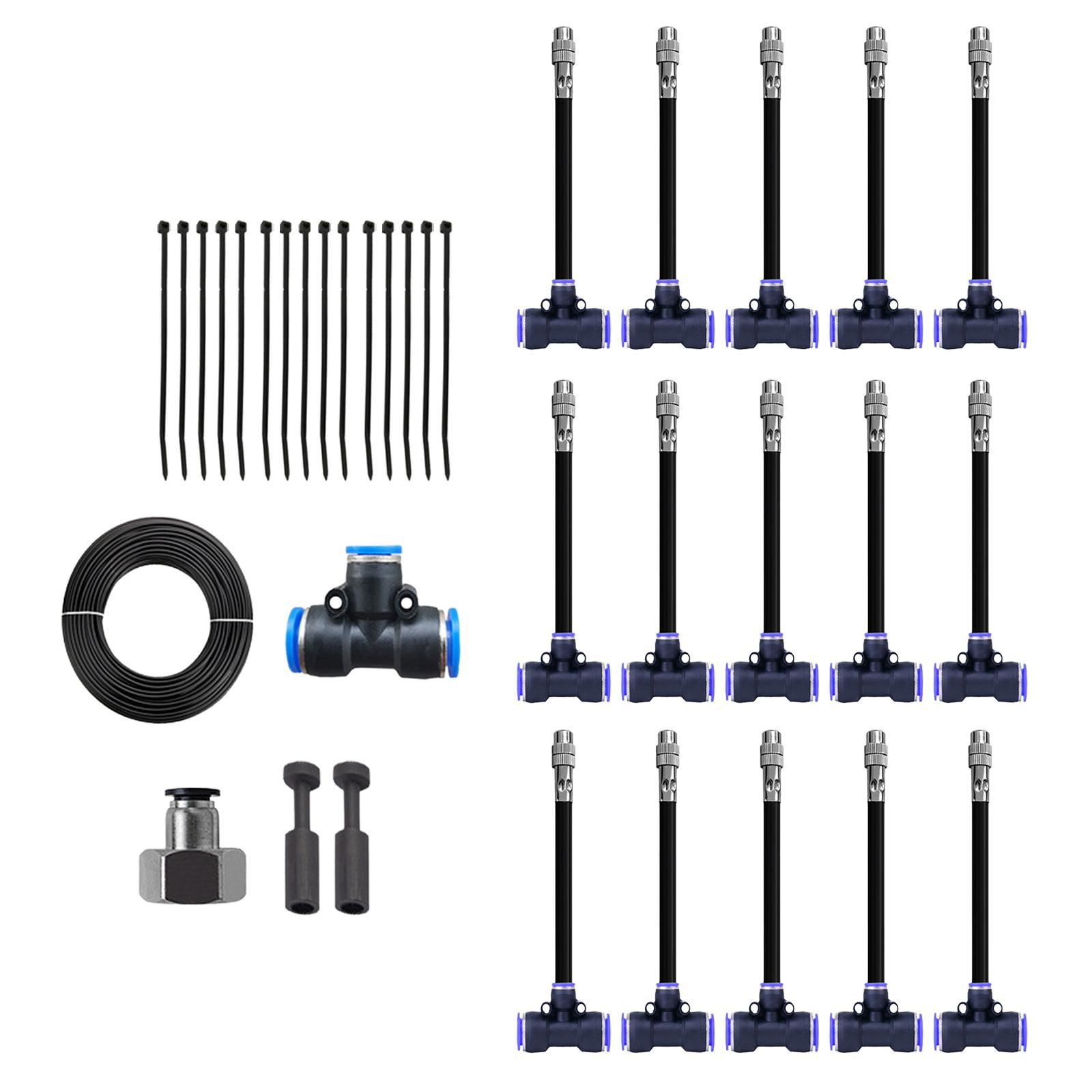 APLVFFZH Misting Cooling System Bendable Nozzle Water Misting Nozzle ...