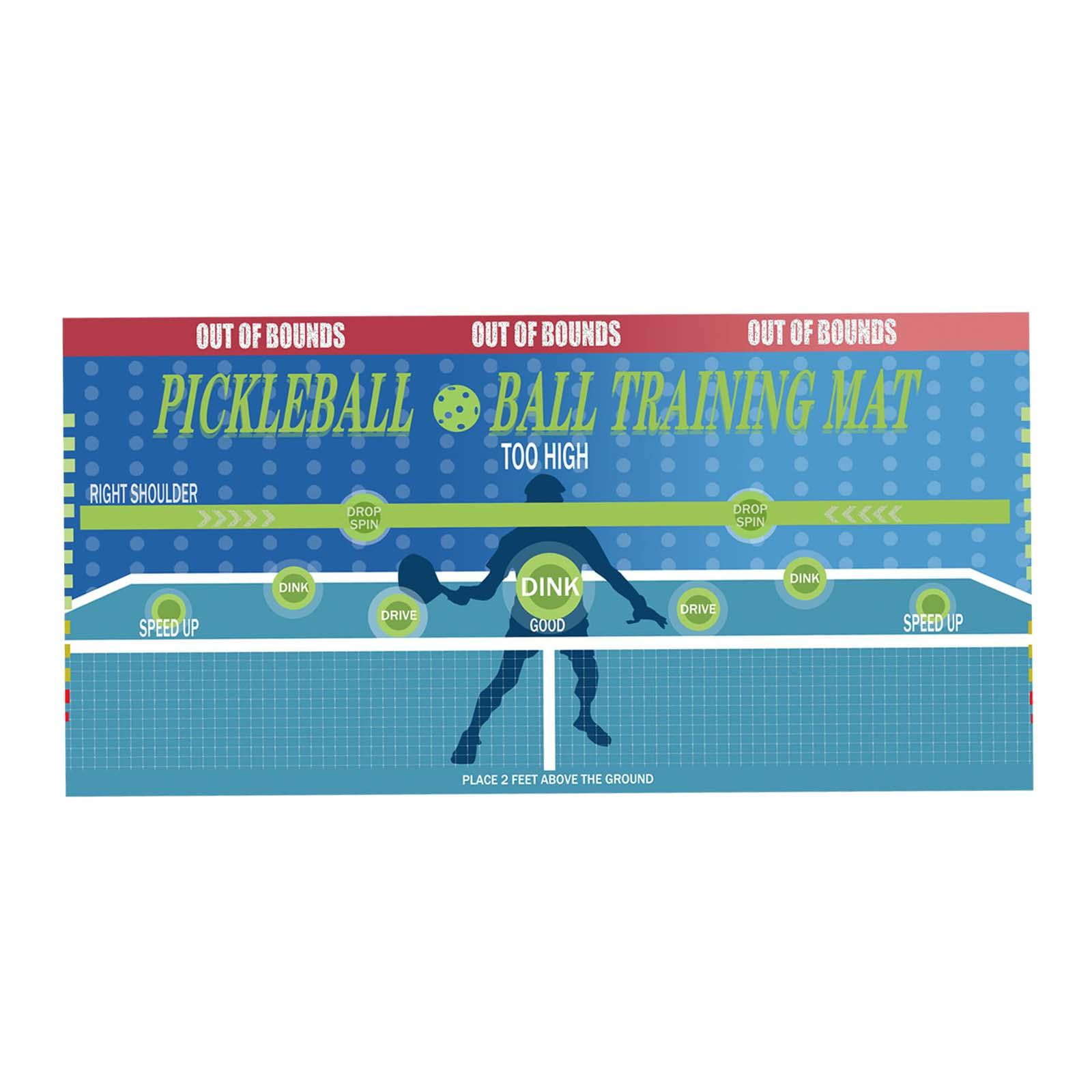 APLVFFZH Pickleball Pad Official Pad Transform Any Wall into A ...