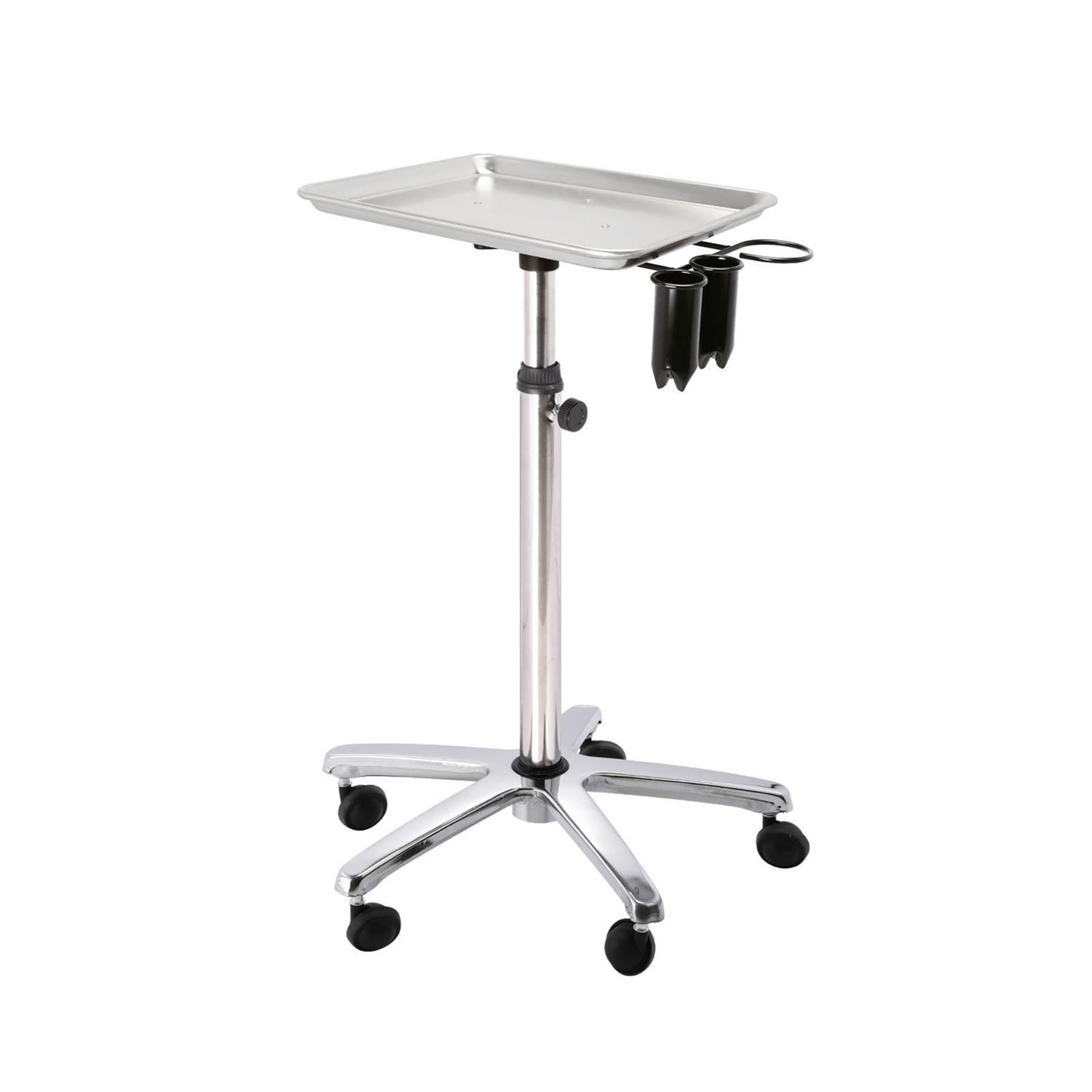 APLVFFZH Rolling Salon Tray Cart Movable Salon Tray on Wheels for Spas ...