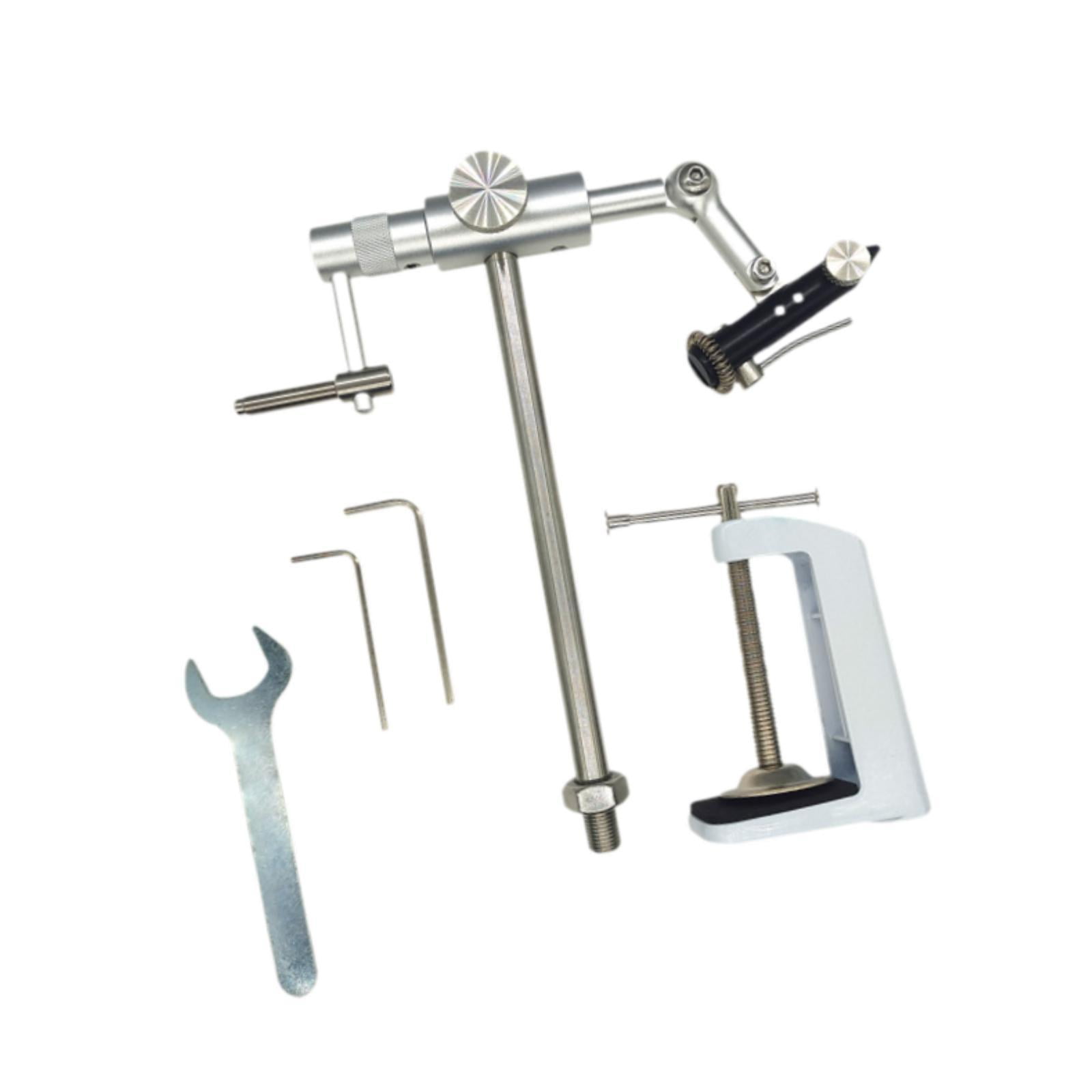 APLVFFZH Rotary Fly Tying Vise Tabletop Fly Tying Vise DIY Lure Maker ...