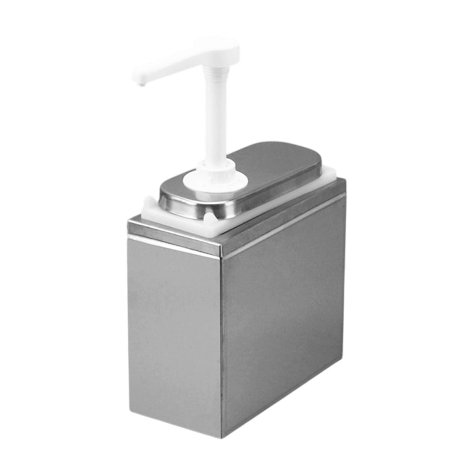 APLVFFZH Sauce Dispenser, Sauce Pump Bottle, Stainless Steel Condiment ...