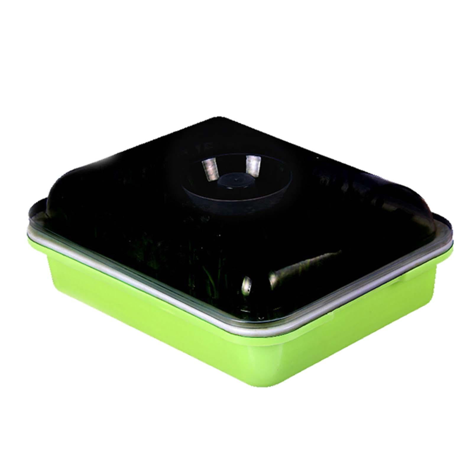 APLVFFZH Seed Tray Big Capacity Soil Bean Sprouts Sprouting Container ...