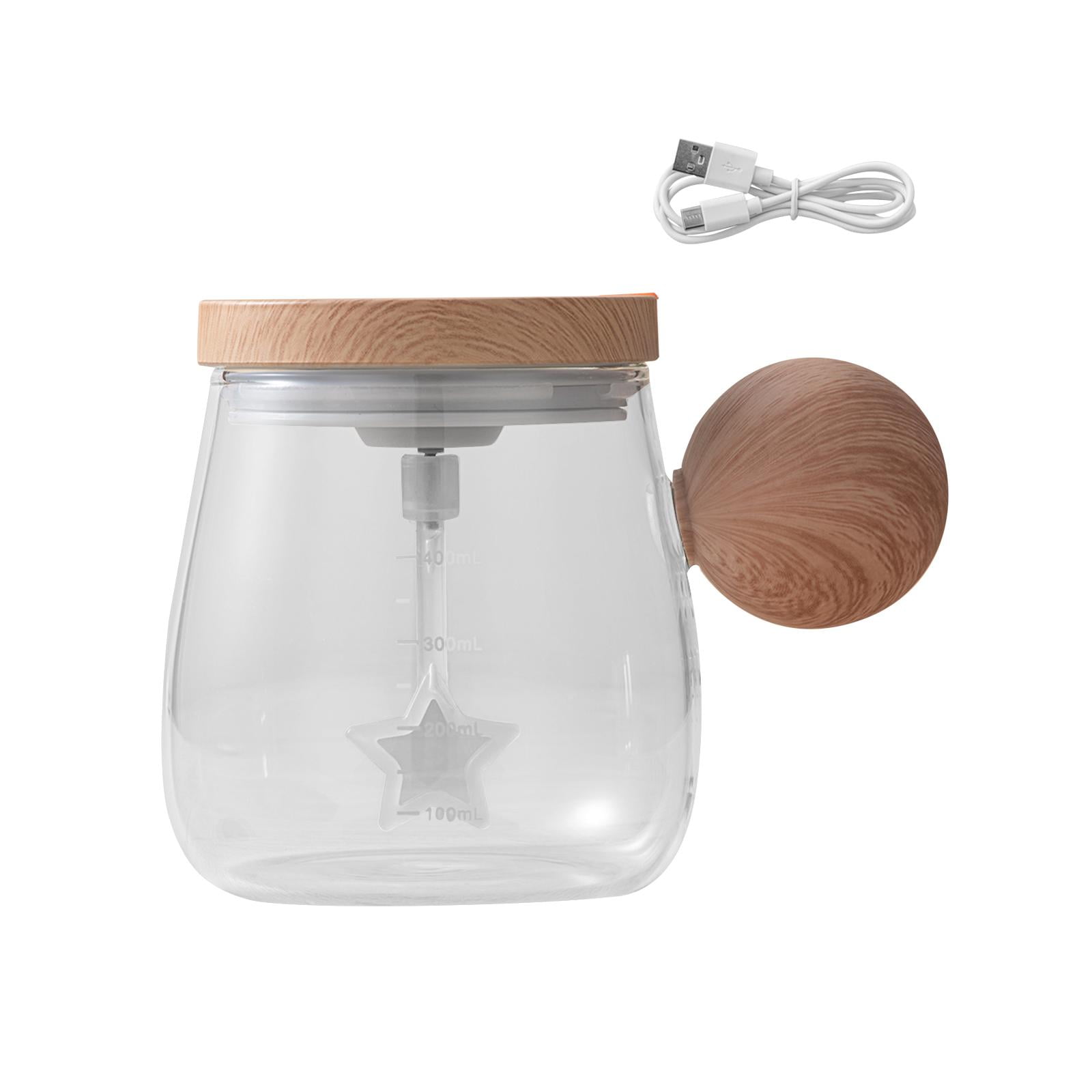 APLVFFZH Self Mixing Coffee Mug 400ml Electric Mixing Cup Automatic ...