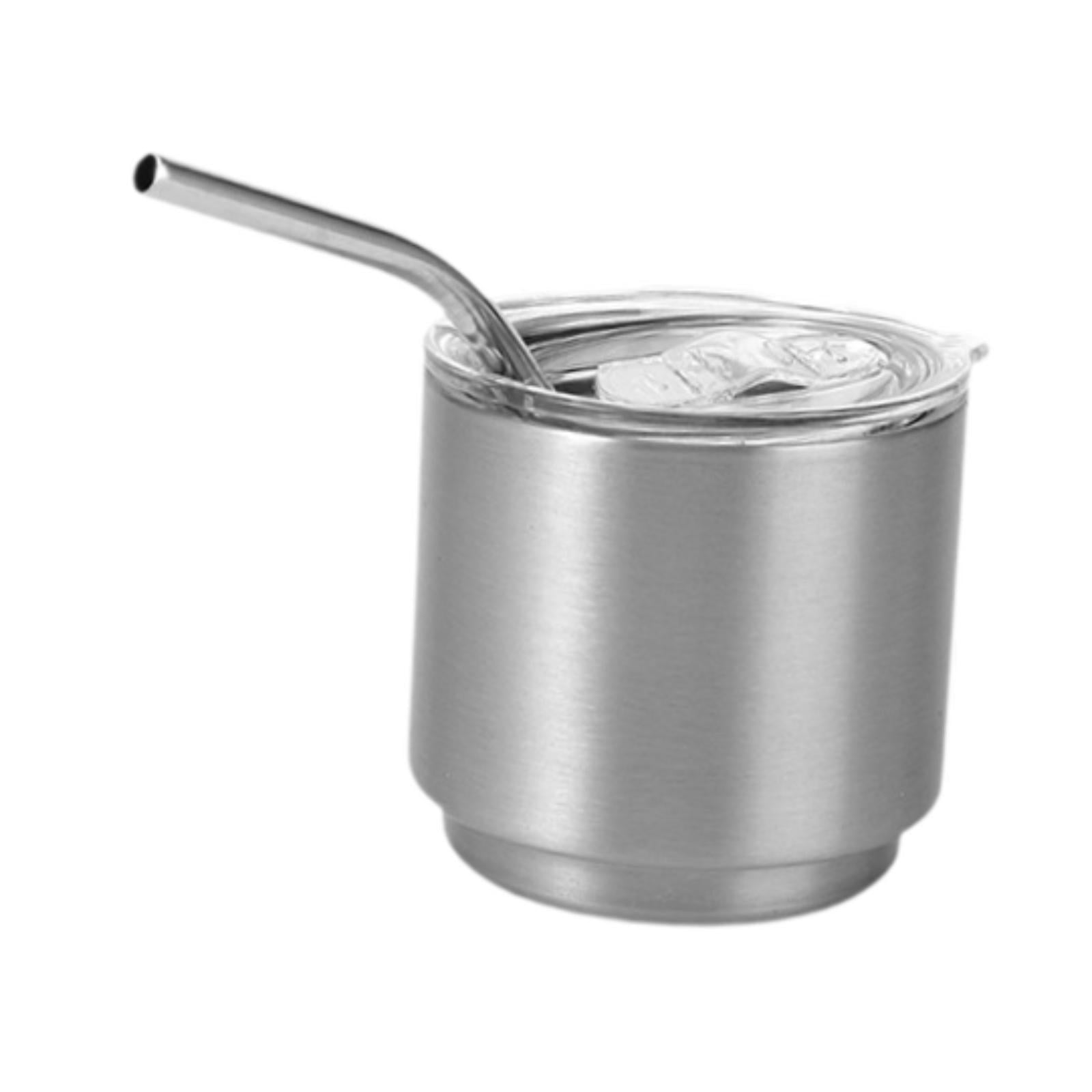 APLVFFZH Stainless Steel Cup Mini Car Cup 4oz Ultralight Tea Water Cup ...