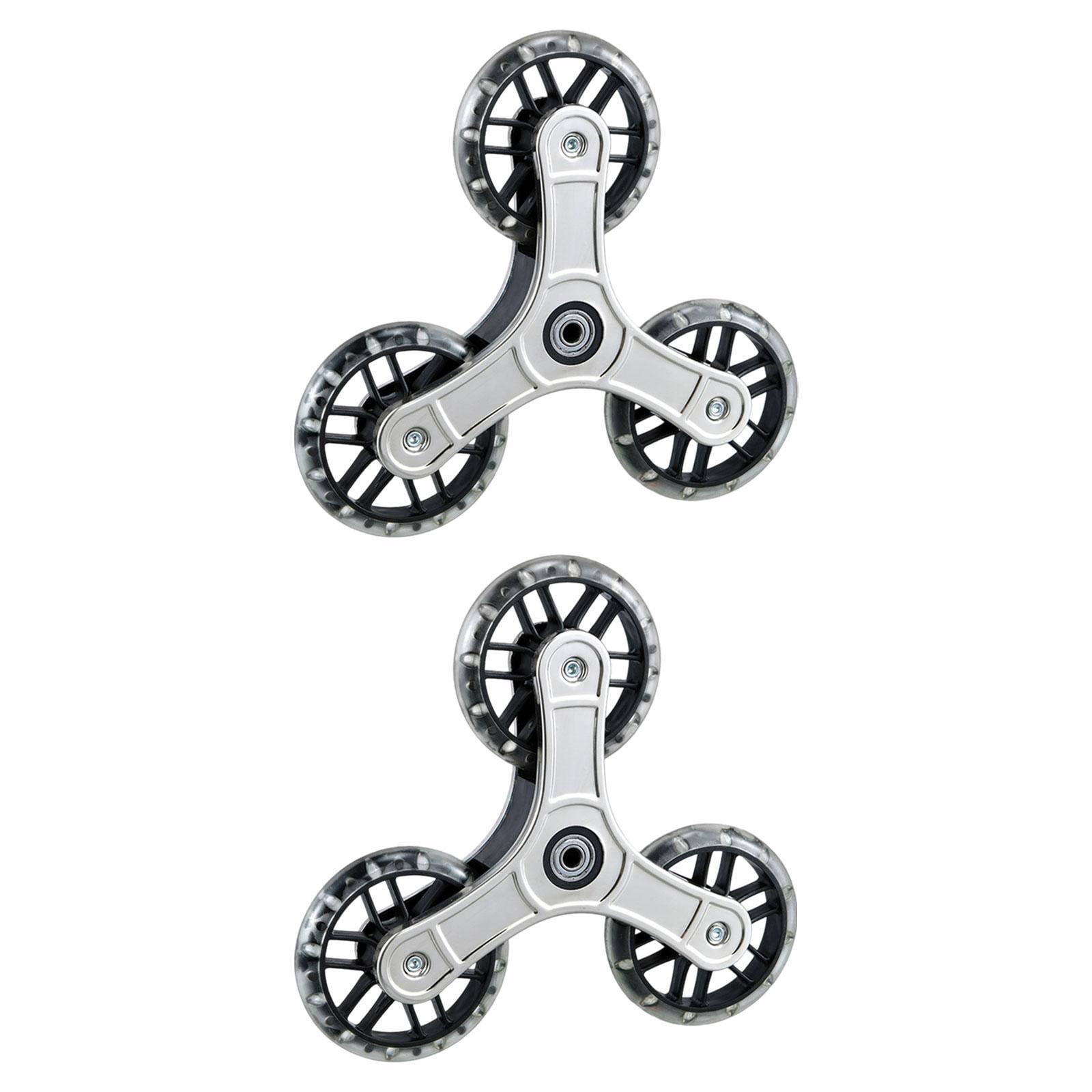 APLVFFZH Stairs Climbing Triangle Wheels Staircase Climbers Practical ...