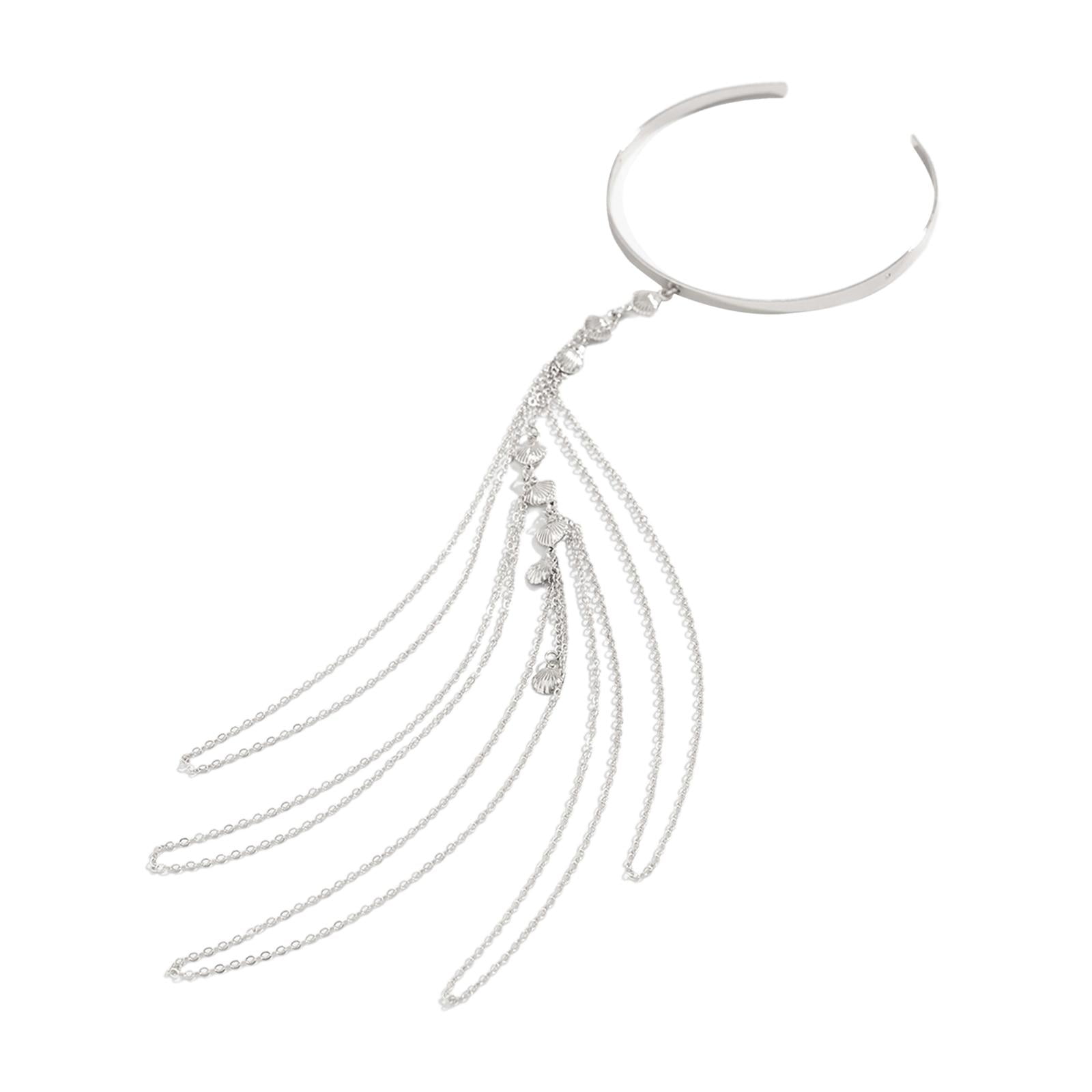 APLVFFZH Tassel Upper uff Beach Tassel Armband Boho Chain Summer Upper ...