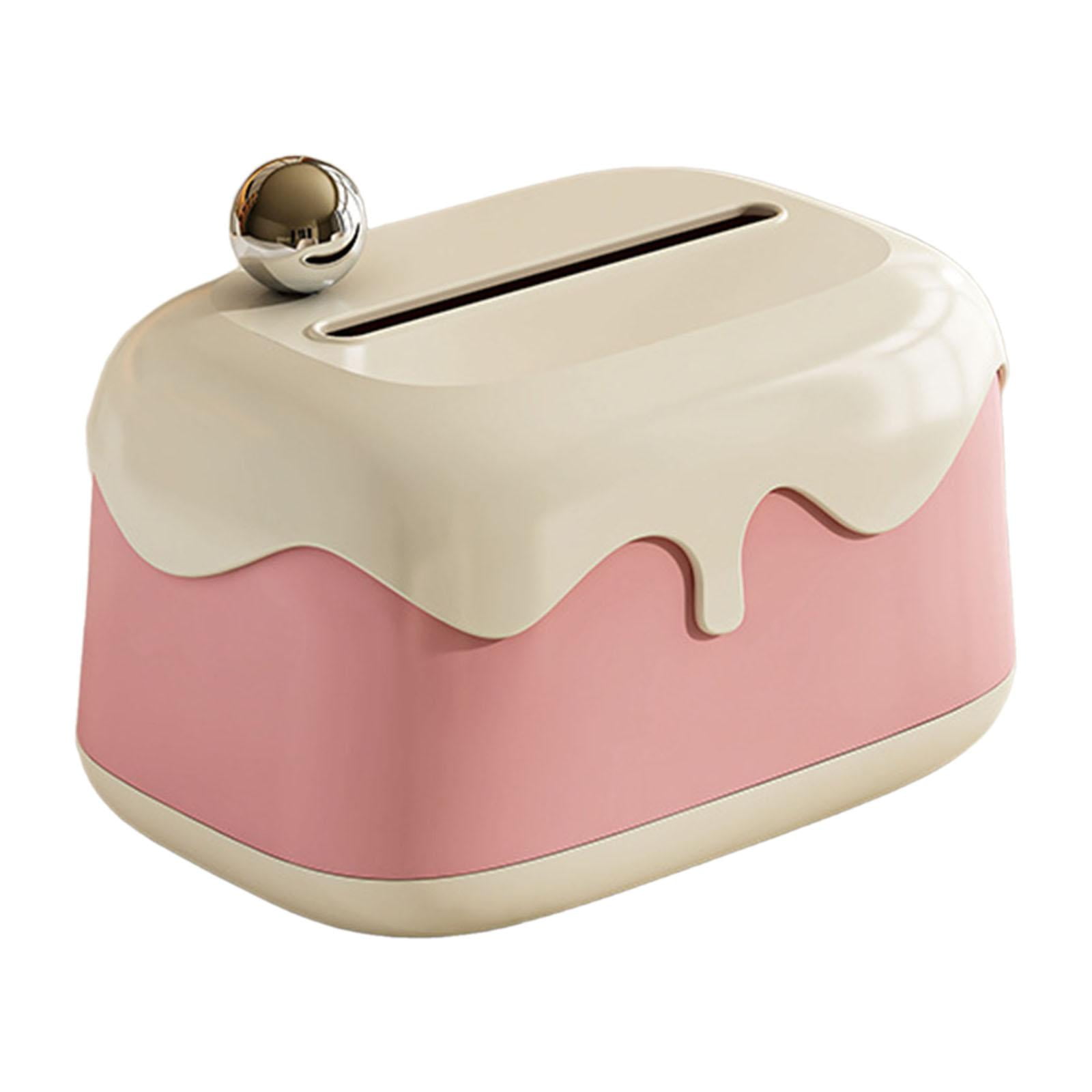 APLVFFZH Tissue Box Cover Container Home Decoration with Spring ...