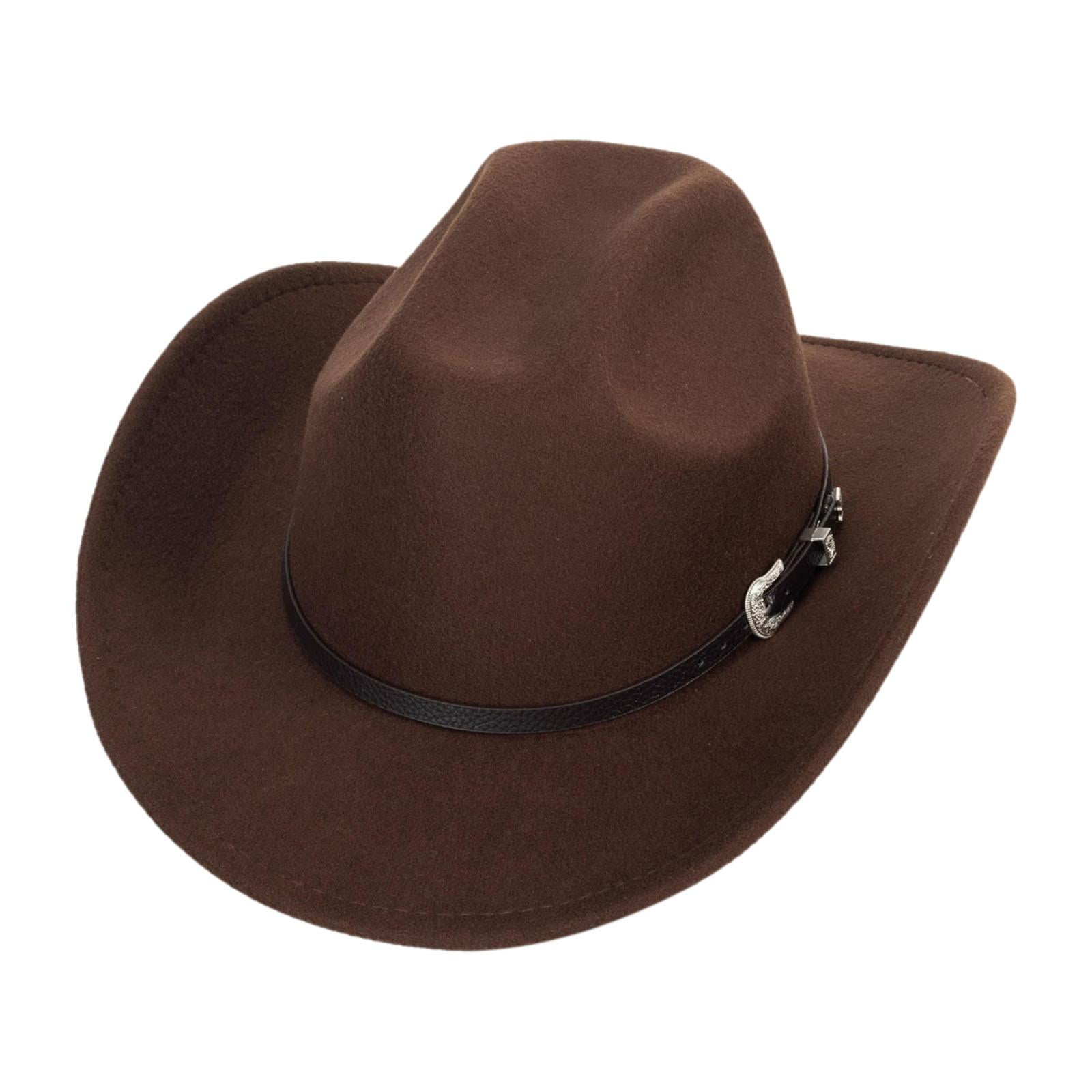 APLVFFZH Western Cowboy Hat Casual Cosplay Costume Accessory Versatile ...