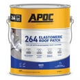 APOC Gloss White Elastomeric Roof Sealant 1 gal - Walmart.com