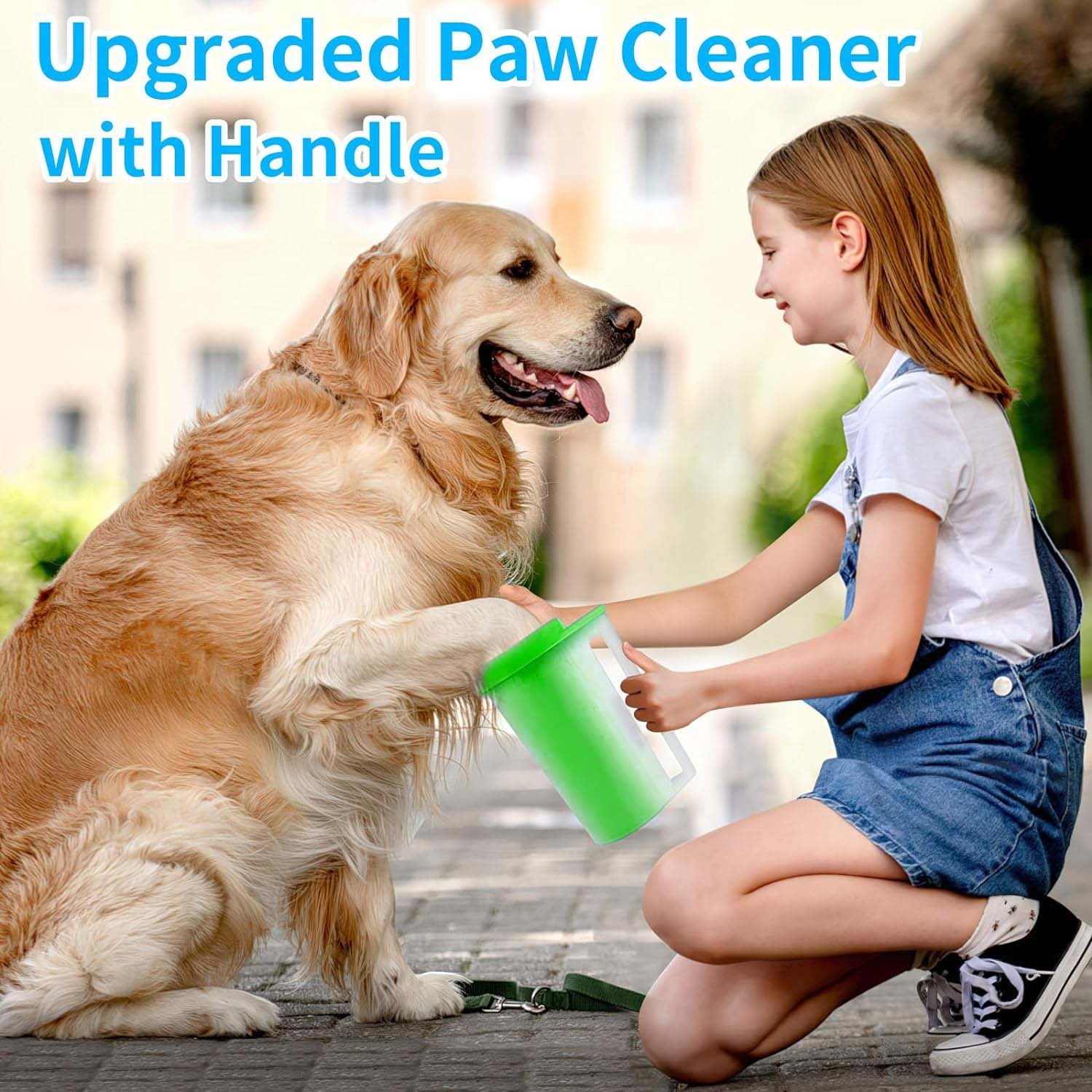 APOKIOG Dog Cleaner With Handle Portable Dog Washer Fast Clean Pet Foot ...