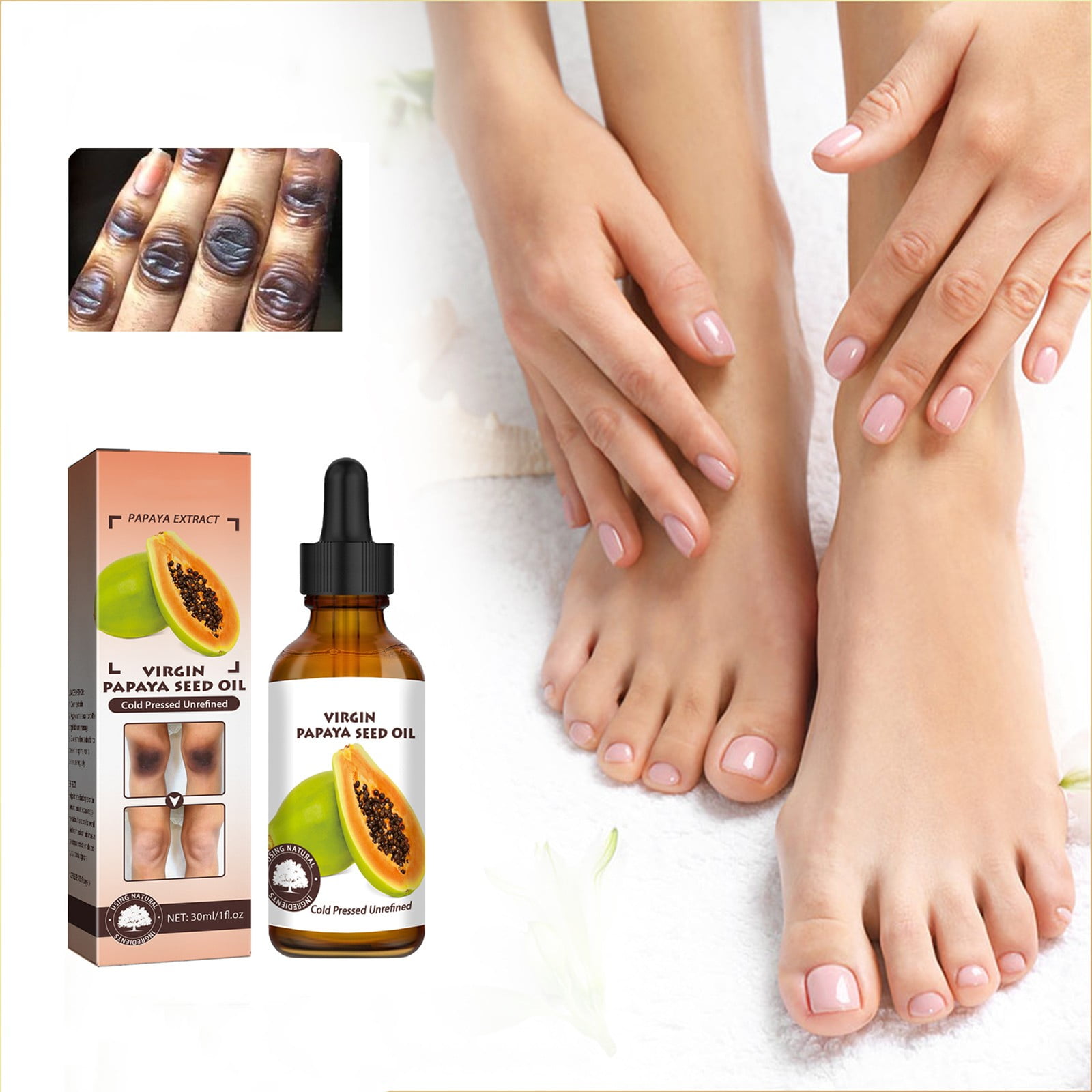 APOKIOG Removing Black Papaya Oil Base Oil Massage Oil Cosmetic Skin ...