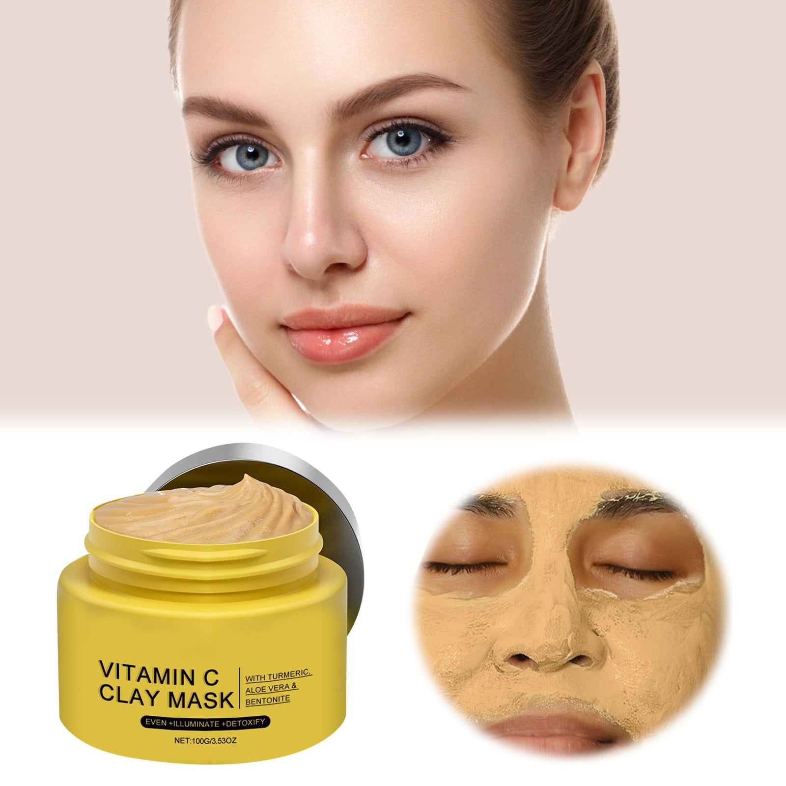 APOKIOG Vitamin C Mud Gently Improves Dullness Deeply Cleanses ...