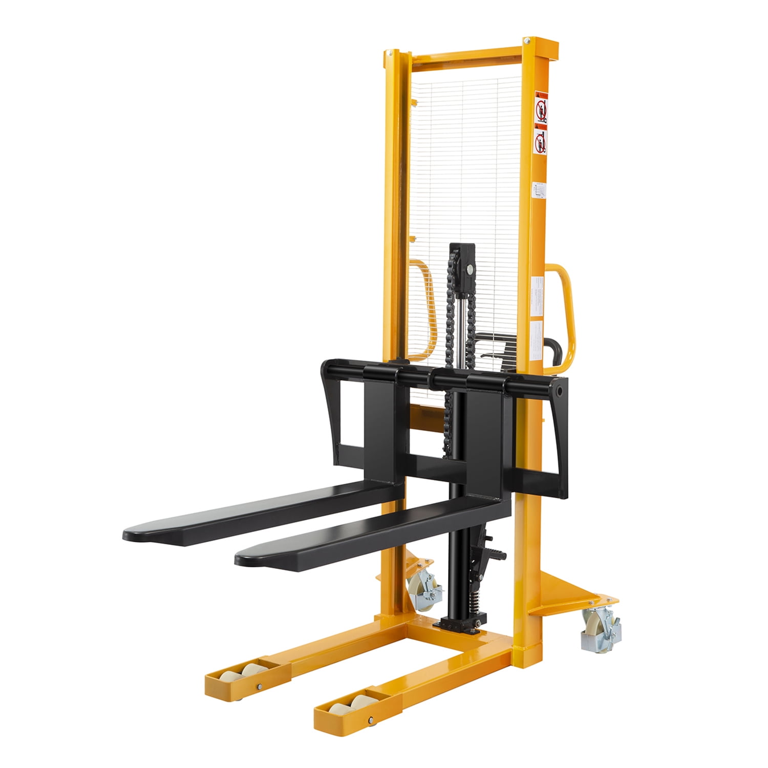APOLLOLIFT 2200lbs Hand Pallet Walk Behind Stacker Manual Walkie ...