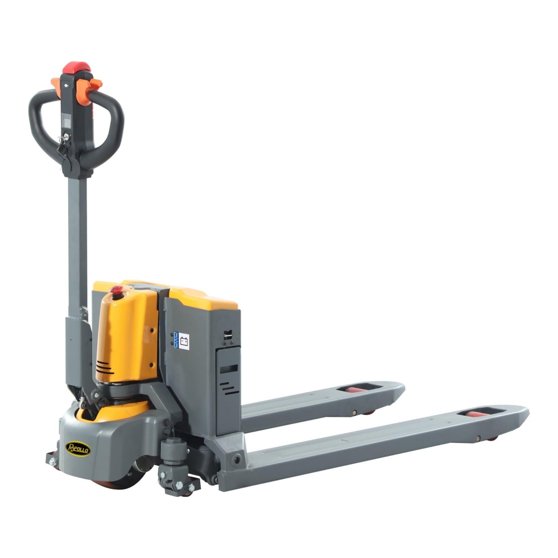 APOLLOLIFT 3300lb Load Cap. 3" Lowered Lithium Electric Pallet Truck ...