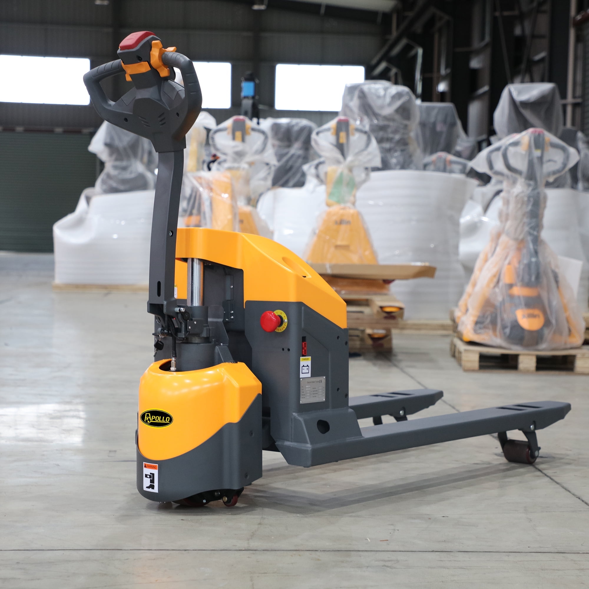 "APOLLOLIFT Full Electric Forklift Pallet Truck, 4400lbs Capacity, 27 ...