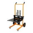 APOLLOLIFT Material Lift Mini Manual Stacker with Removable Flat Bed ...
