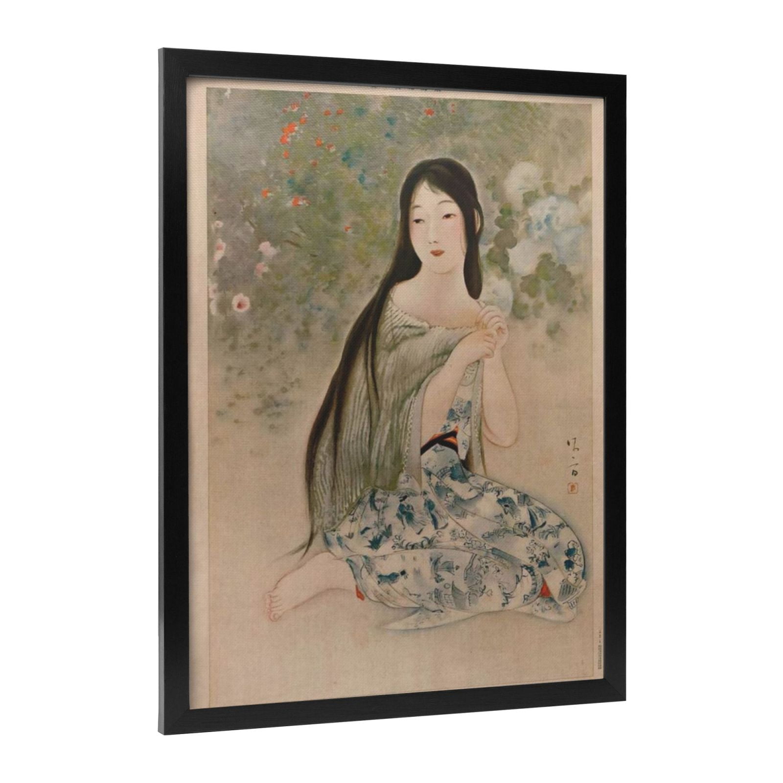 APOSTY Canvas Wall Art PostersAntique Talismanic Tiger Print Korean ...