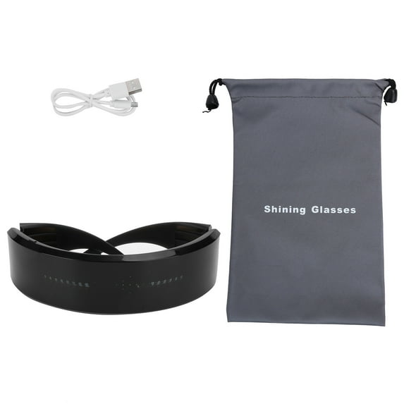 APP,Controlled LED Glasses, Rechargeable Glowing Shades For Parties ...