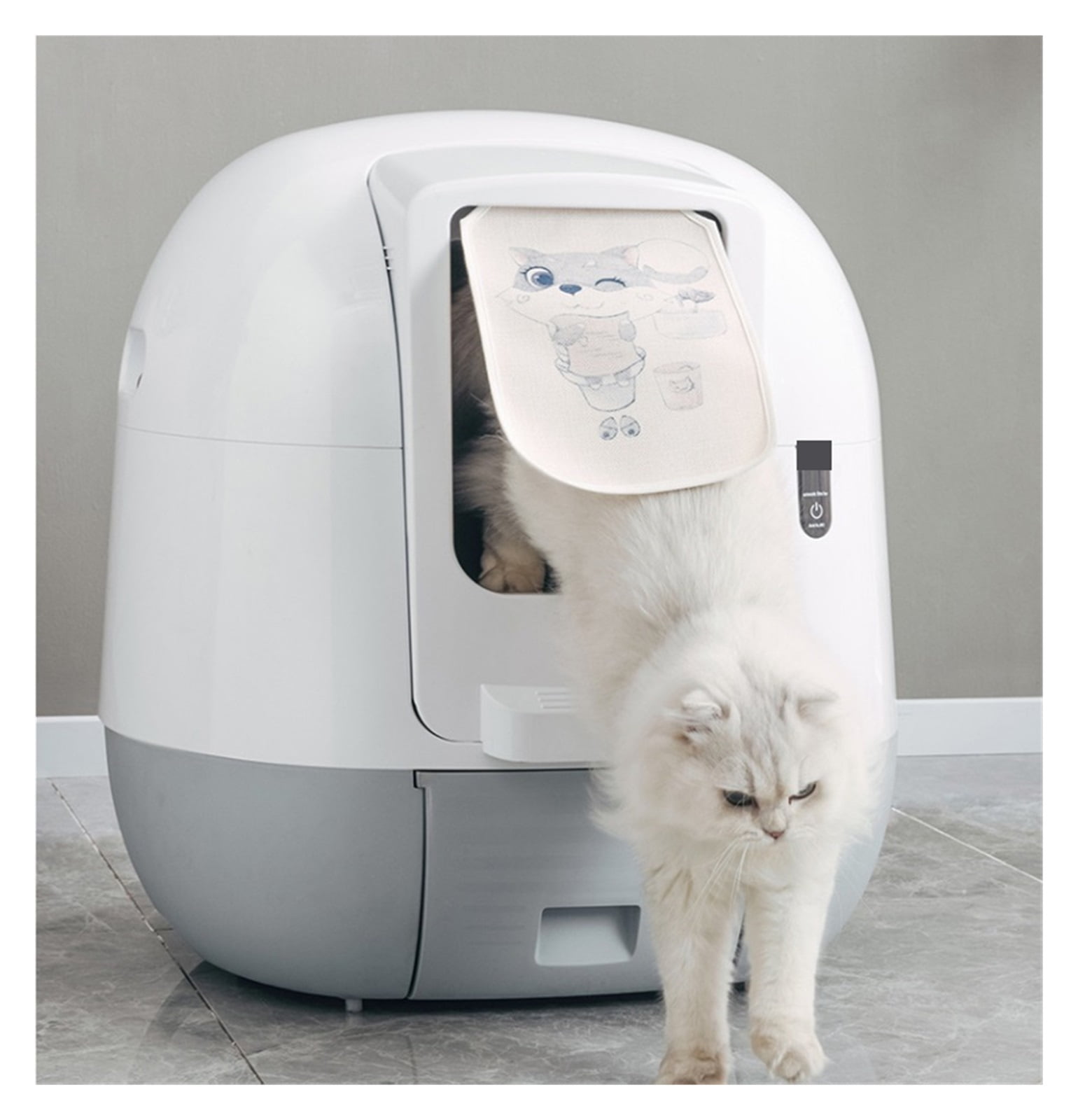 APP Intelligent Self Cleaning Cat Sand Toilet Pet Liiter Bedpan ...