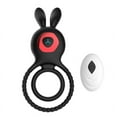 App Wireless Cock Ring Cock Penis Ring Double Ring Trainer Glans Multi Frequency Vibrator