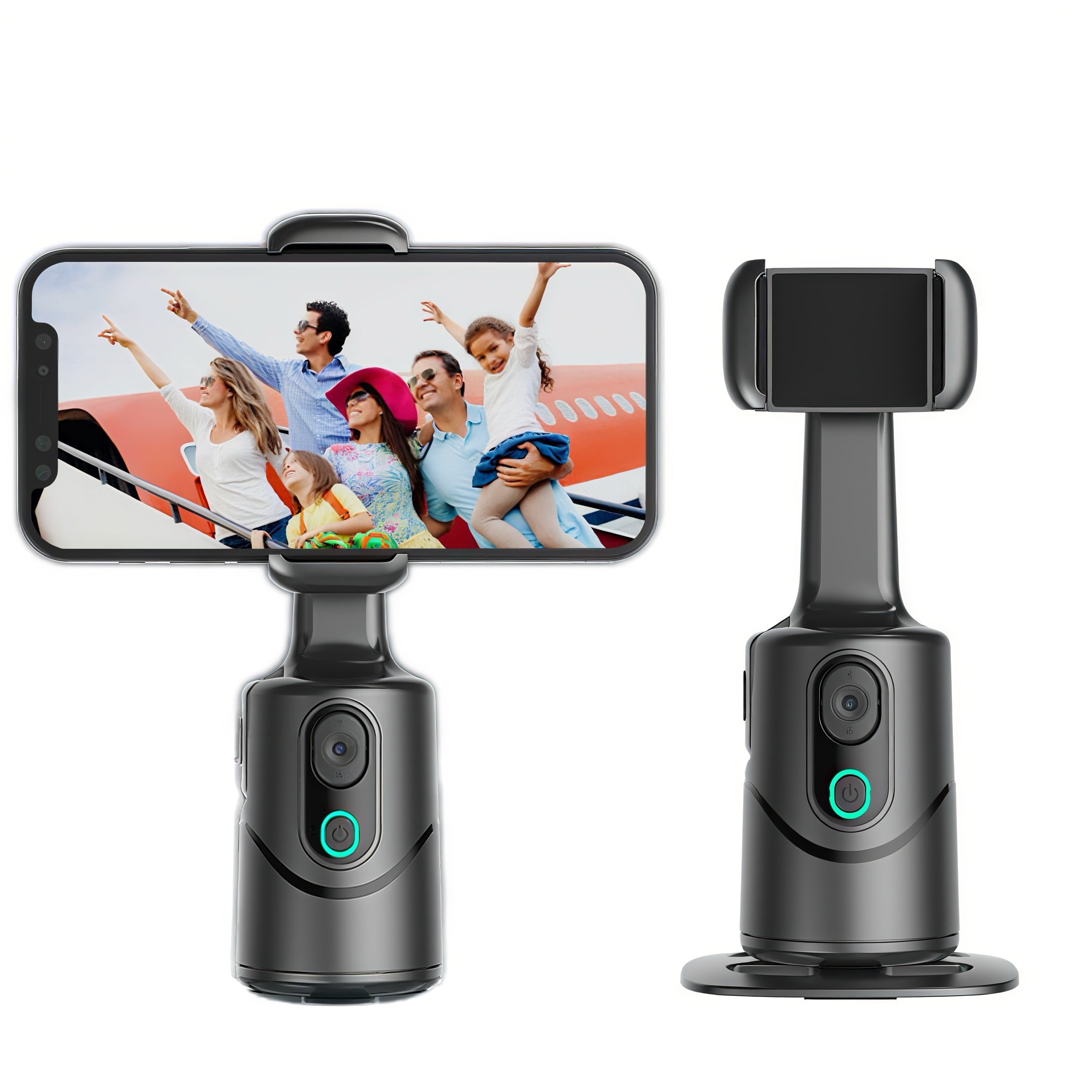 APP-free intelligent 360 ° cell phone head fully automatic follow ...