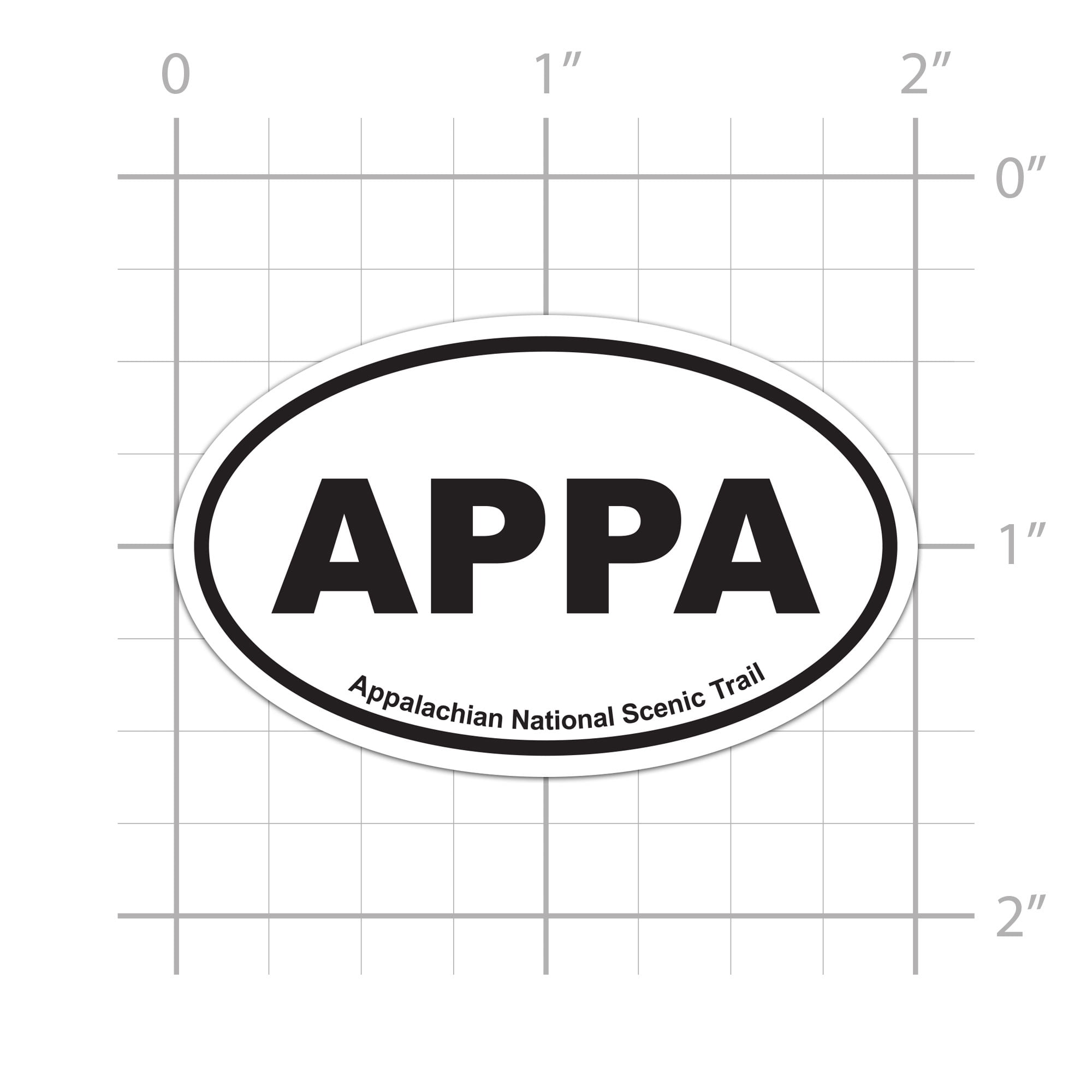 APPA Appalachian National Scenic Trail Sticker for water bottle phone ...