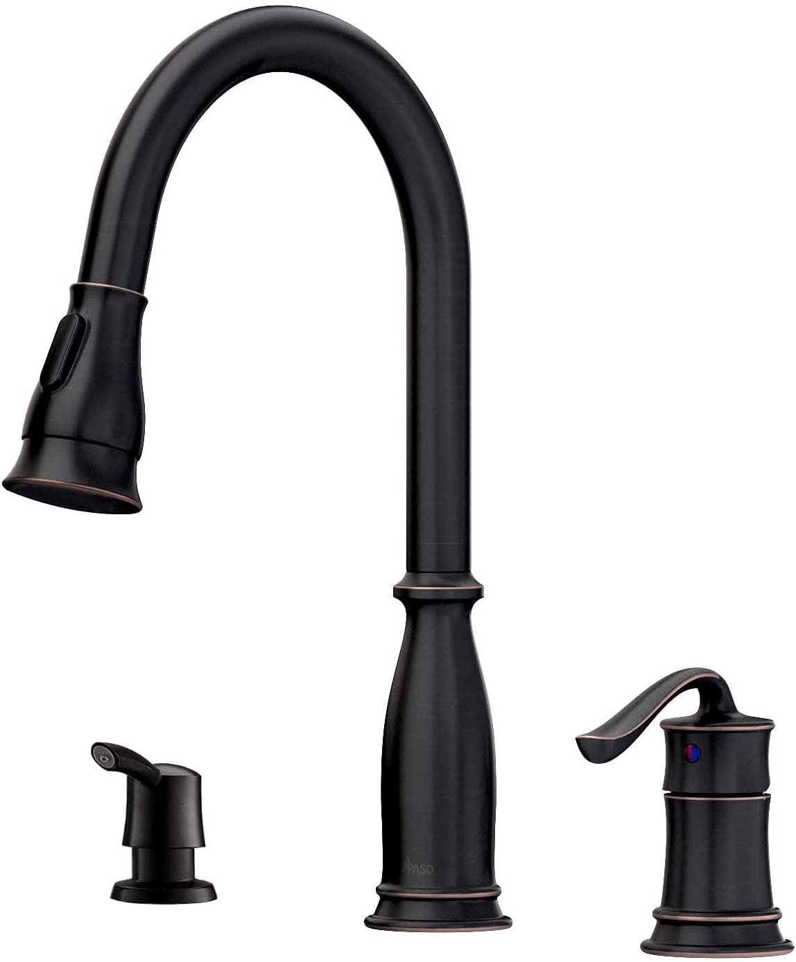 Kingston Brass FB7795NFLSP NuWave French 8-Inch Centerset Kitchen ...