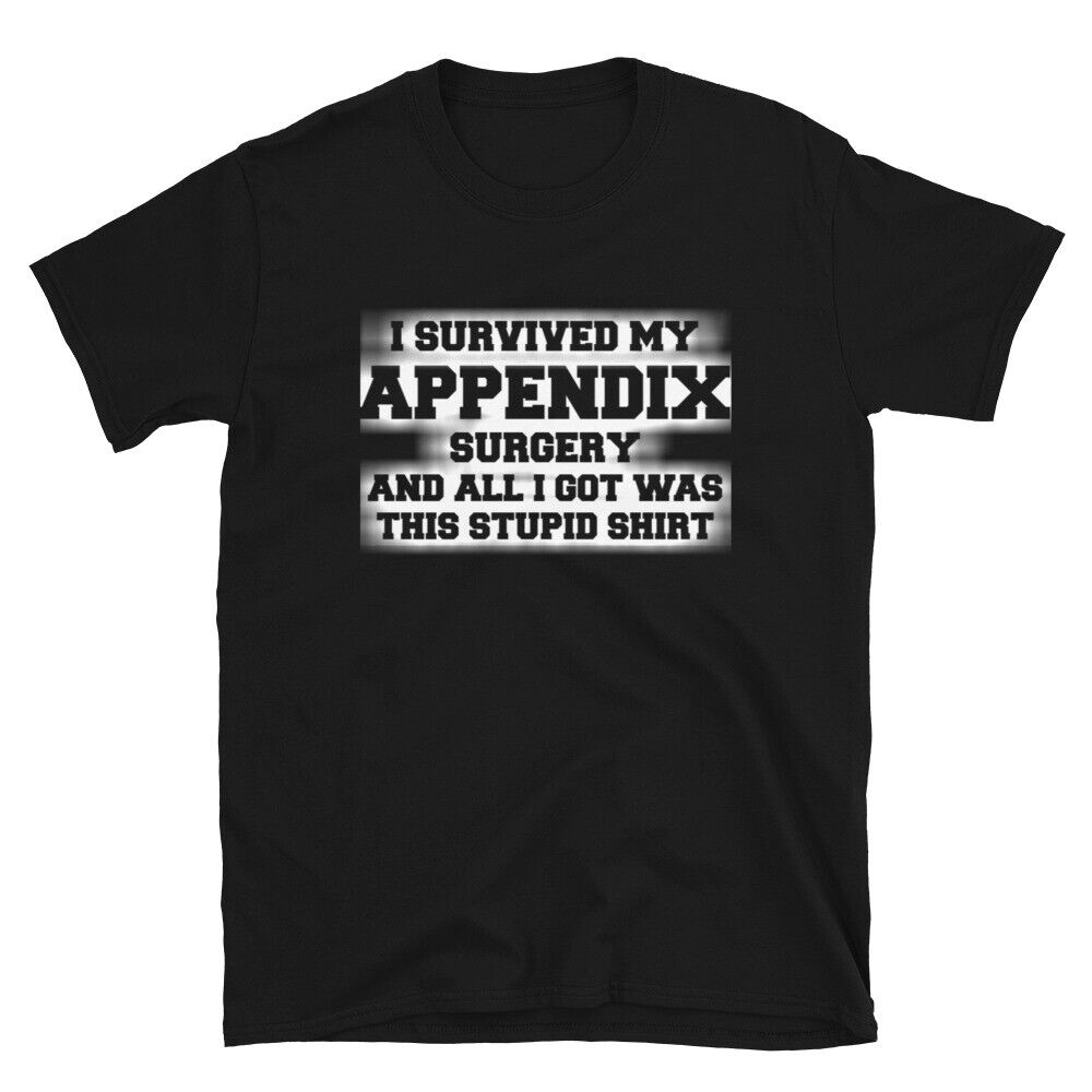 APPENDIX Surgery Get Well Soon Recovery Gift T-Shirt - Walmart.com