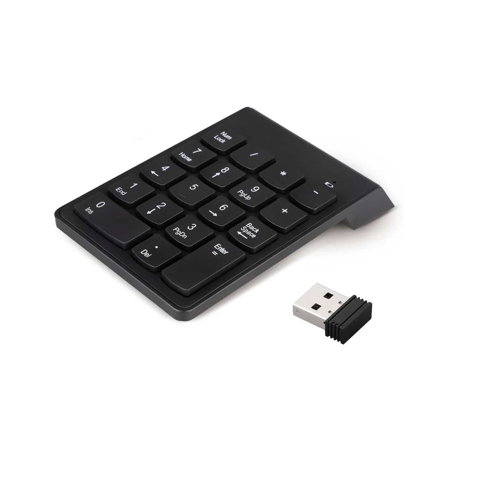 APPLAYERR 18-Key Wireless Numeric Keypad 2.4GHz USB for Laptop PC 33FT ...