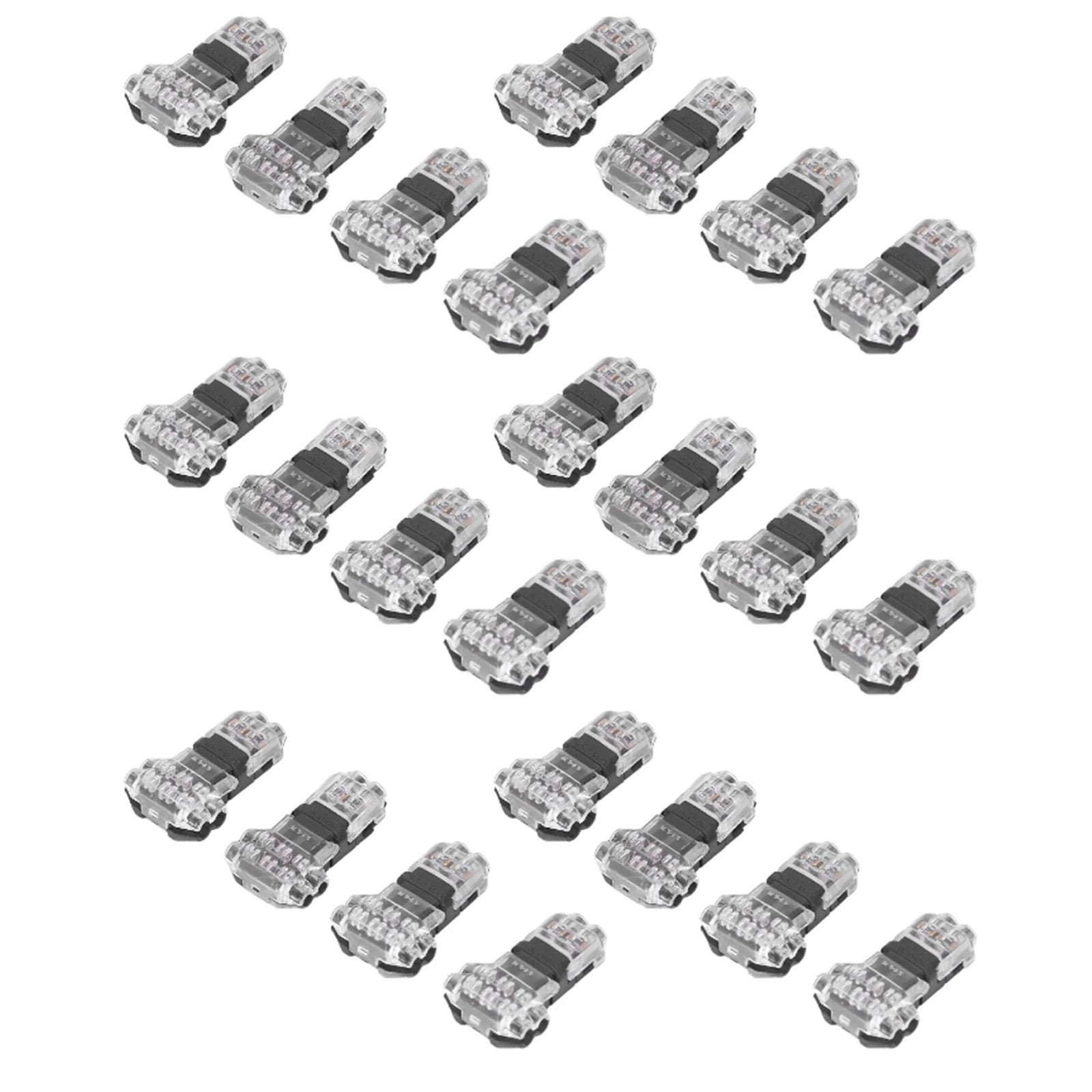APPLAYERR 24Pcs 3 Way Wire Splice Connector Anti Loosening Structure ...