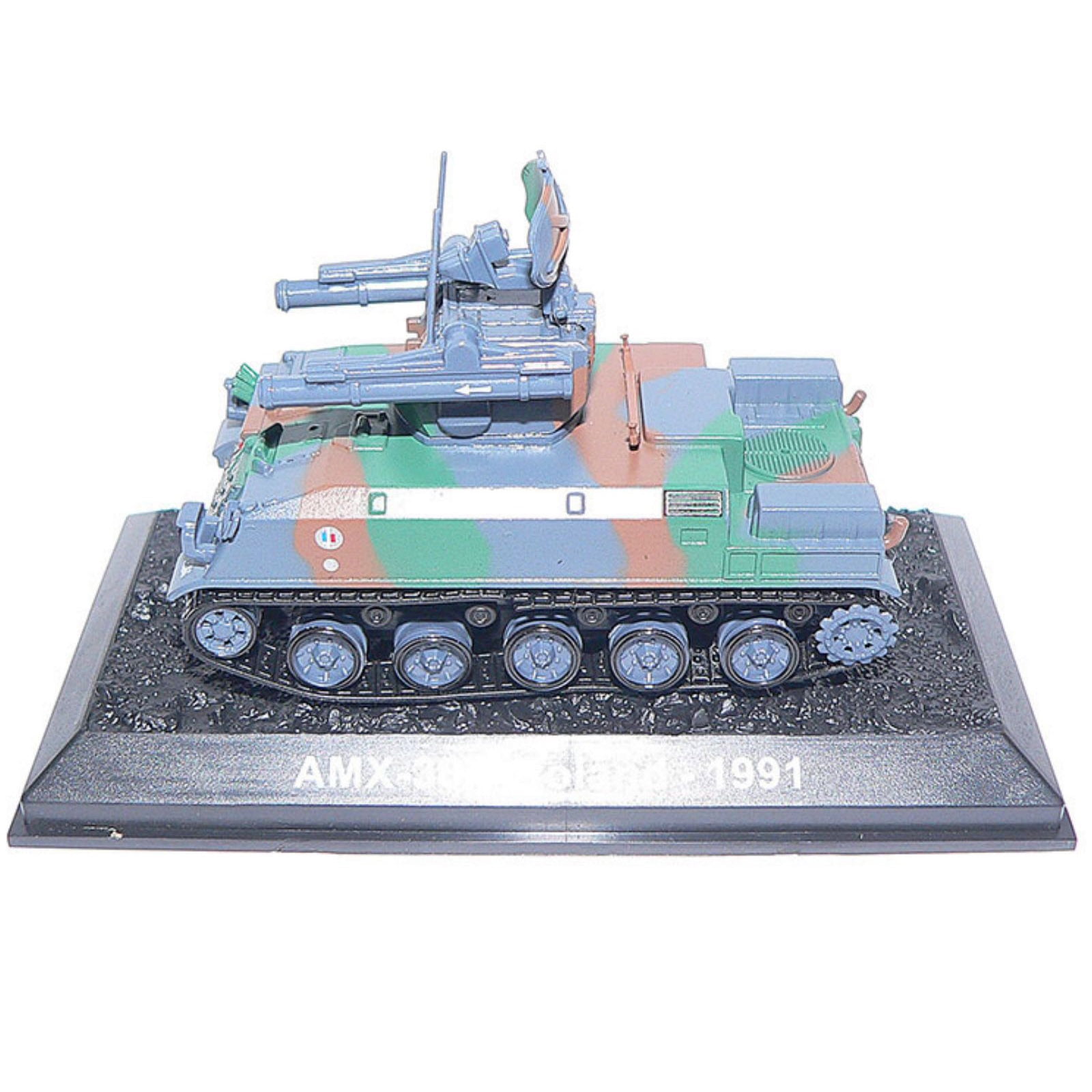 APPLAYERR 3.5” France AMX-30R Roland SAM Tank 1:72 Scale Model Alloy ...