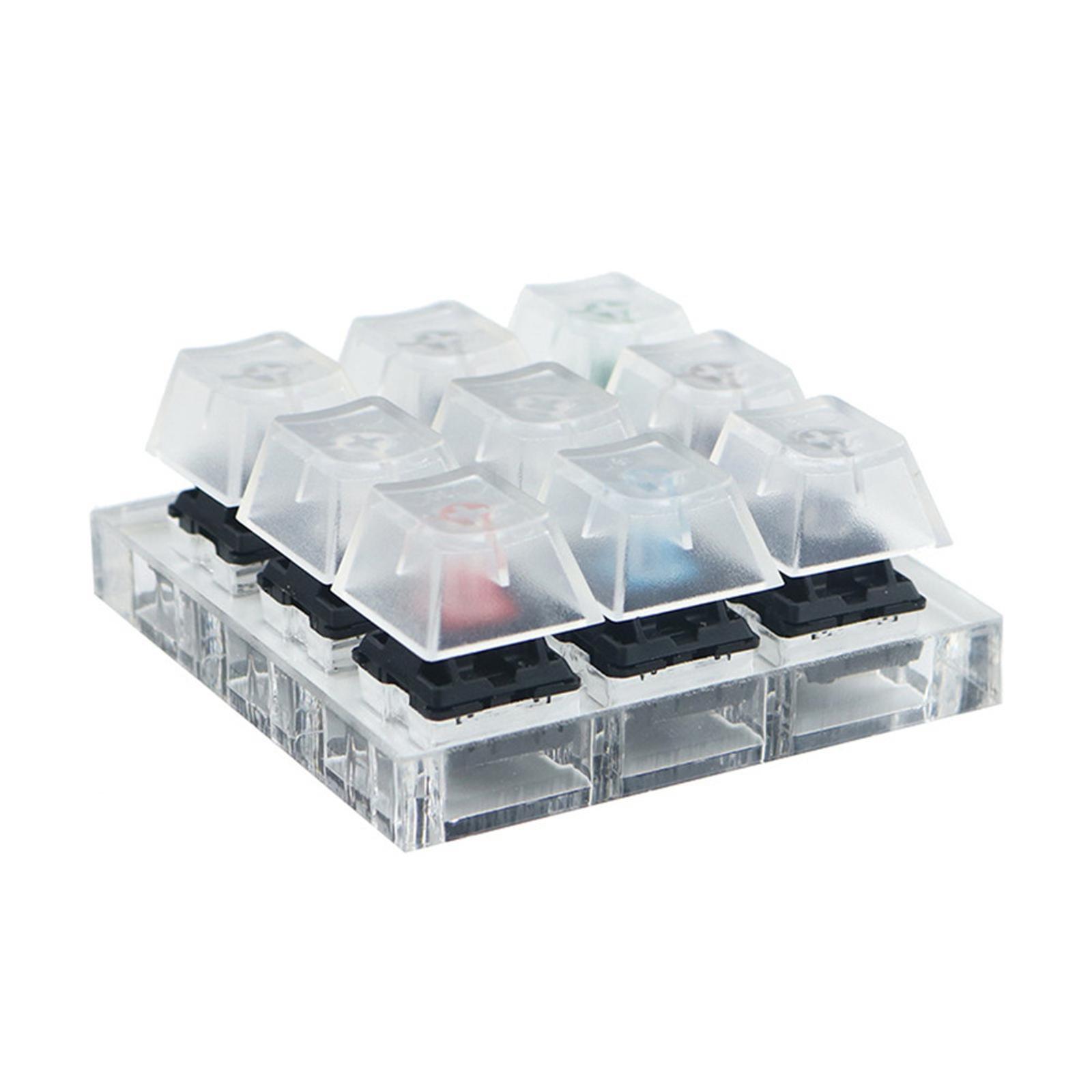 APPLAYERR Crystal Clear Acrylic Mechanical Switch Sampler Key Feel and ...