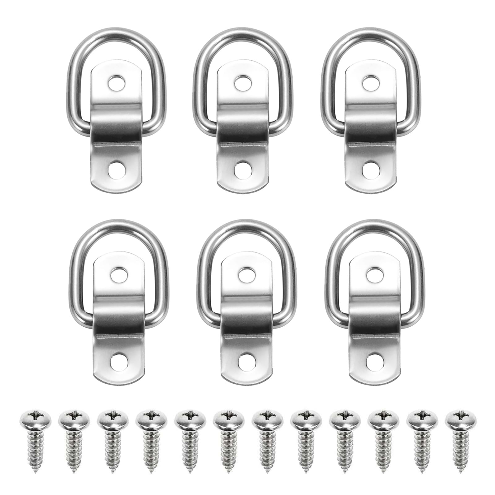 APPLAYERR D Ring Anchors Tie Downs Stainless Steel 6 Units Trailer ...