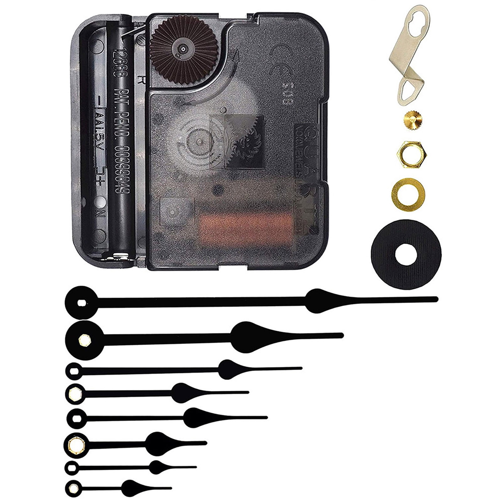 APPLAYERR DIY Clock Supplies Long Shaft Clock Mechanism Ticking-Free ...