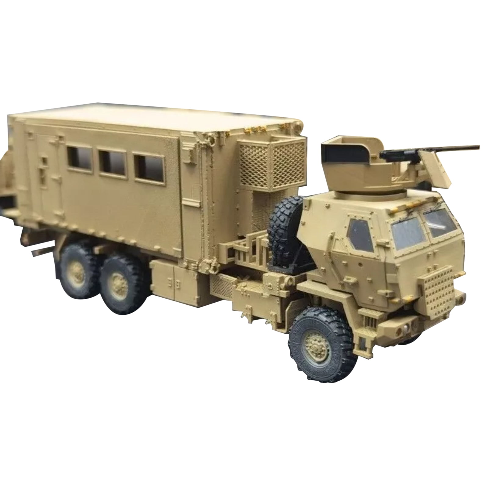 APPLAYERR Detailed U.S. Army M1087 Tactical Command Vehicle Model 1:72 Scale for Educational ...