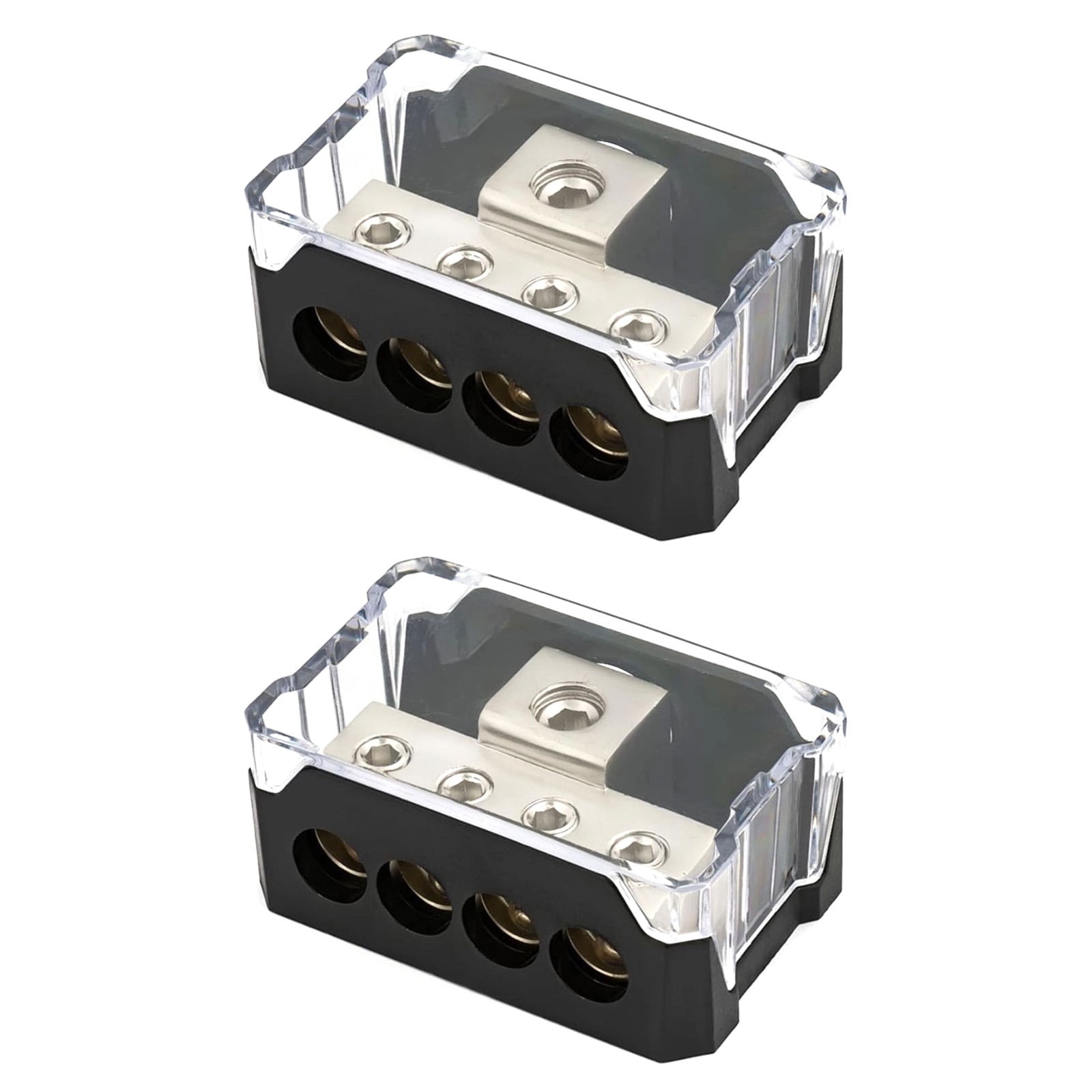 APPLAYERR Distribution Block for Car Audio Power and Ground 2pc 0 4 AWG ...