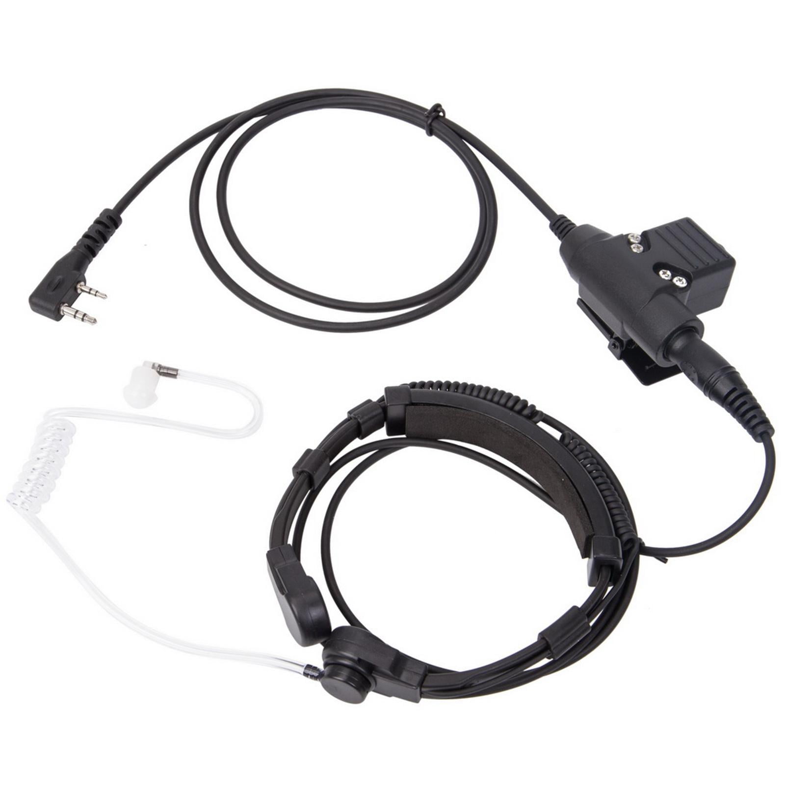 APPLAYERR Dual Connector PTT Cable Compatible with Kenwood and Z ...