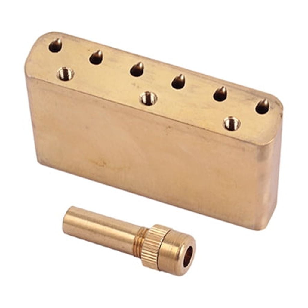 APPLAYERR Easy-Install Brass Tremolo Block for ST Electric Guitar, No ...