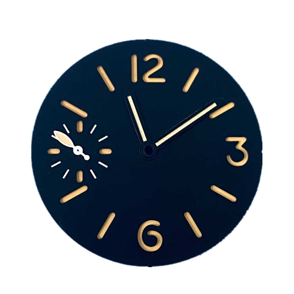 APPLAYERR Green Luminous Watch Dial 34.5mm With Watch Hands For ETA6497 ...
