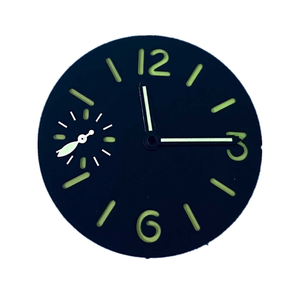 APPLAYERR Green Luminous Watch Dial 34.5mm With Watch Hands For ETA6497 ...
